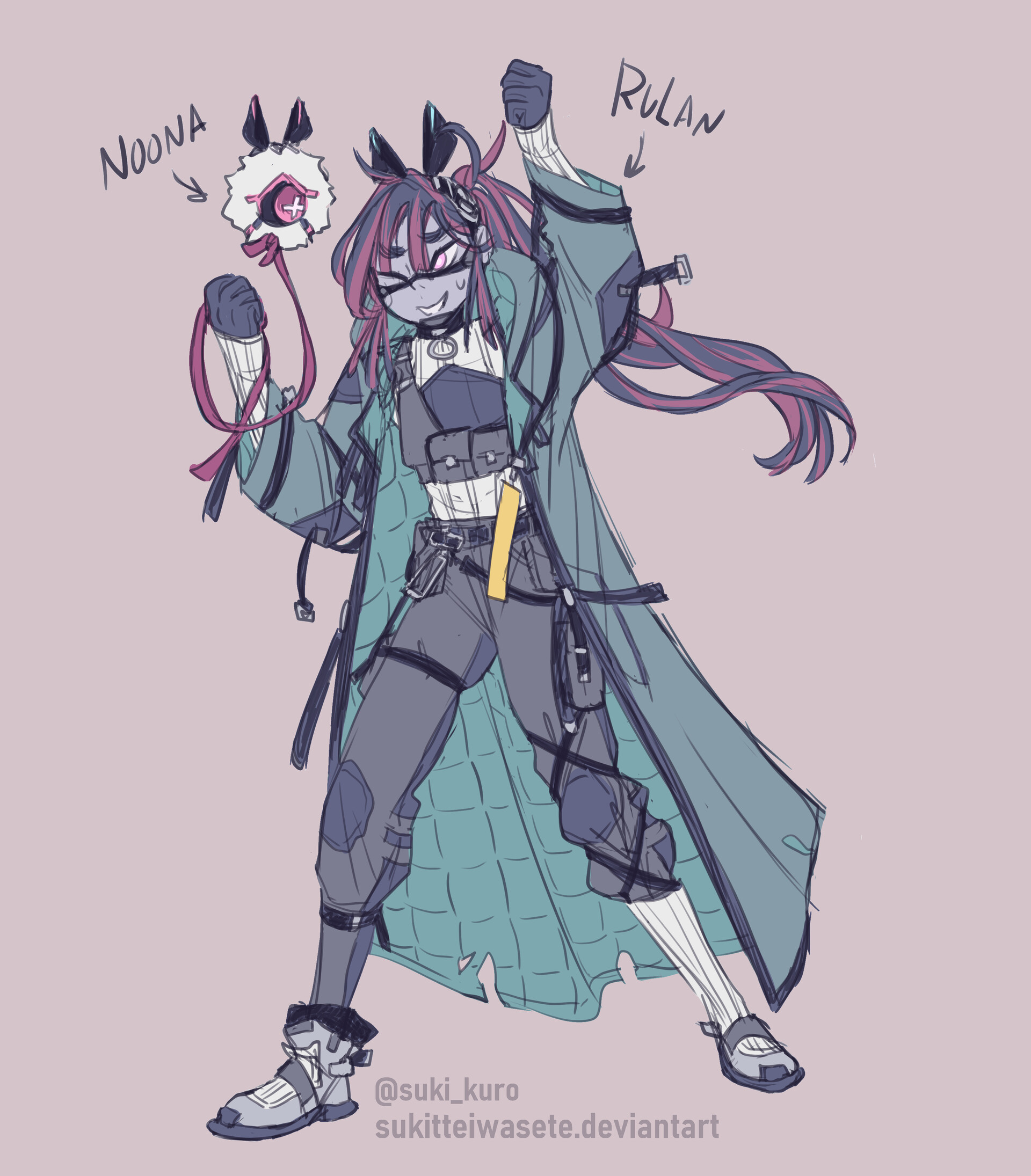 ArtStation - Rulan and Noona