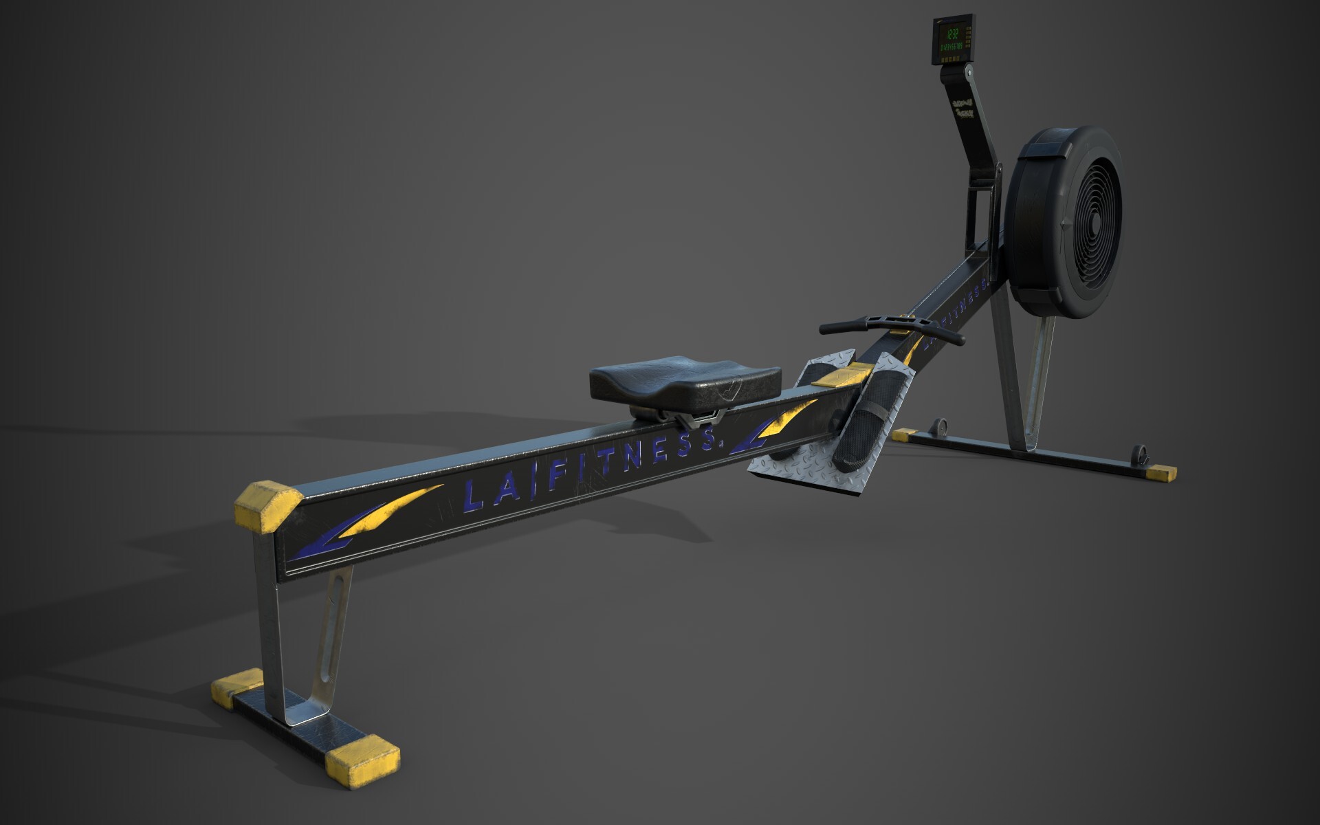 ArtStation - Rowing machine