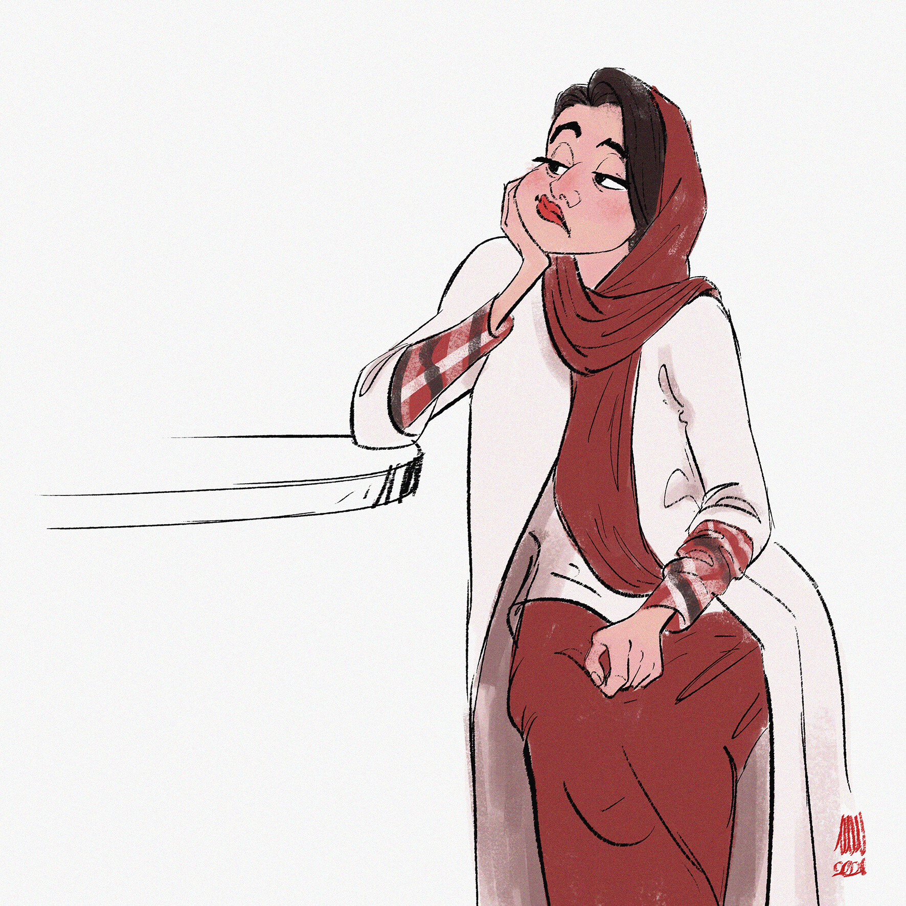 ArtStation - Iranian Girl