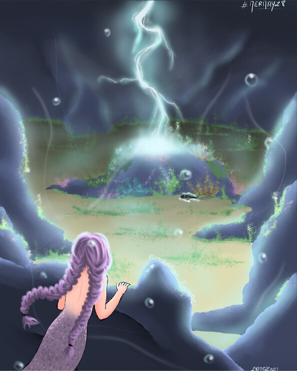 ArtStation - Magda and the lightning