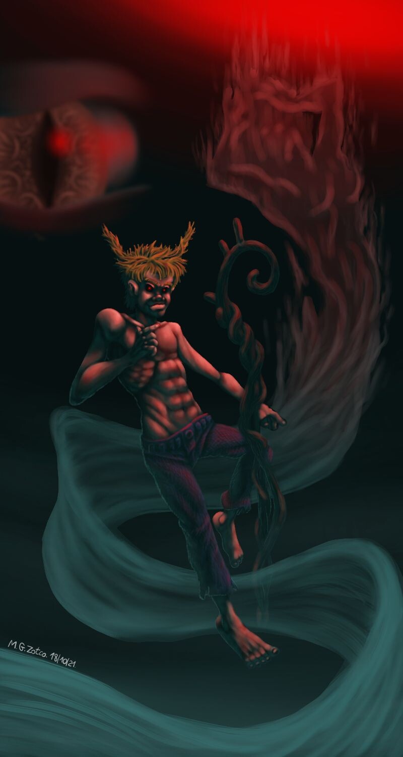 ArtStation - Be quiet I'll get your soul too