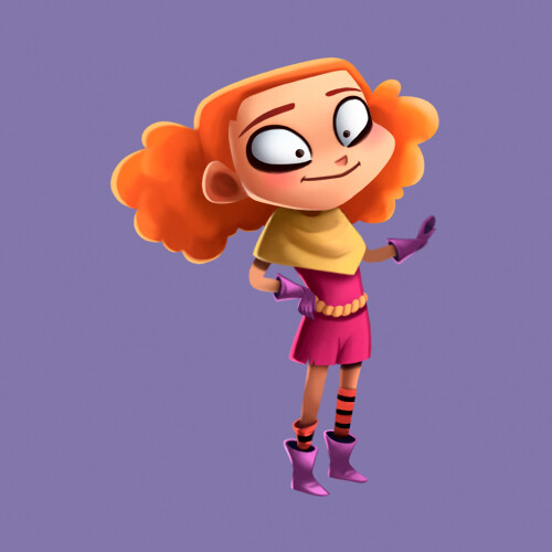 ArtStation - Medea_2D Animated Character for Games