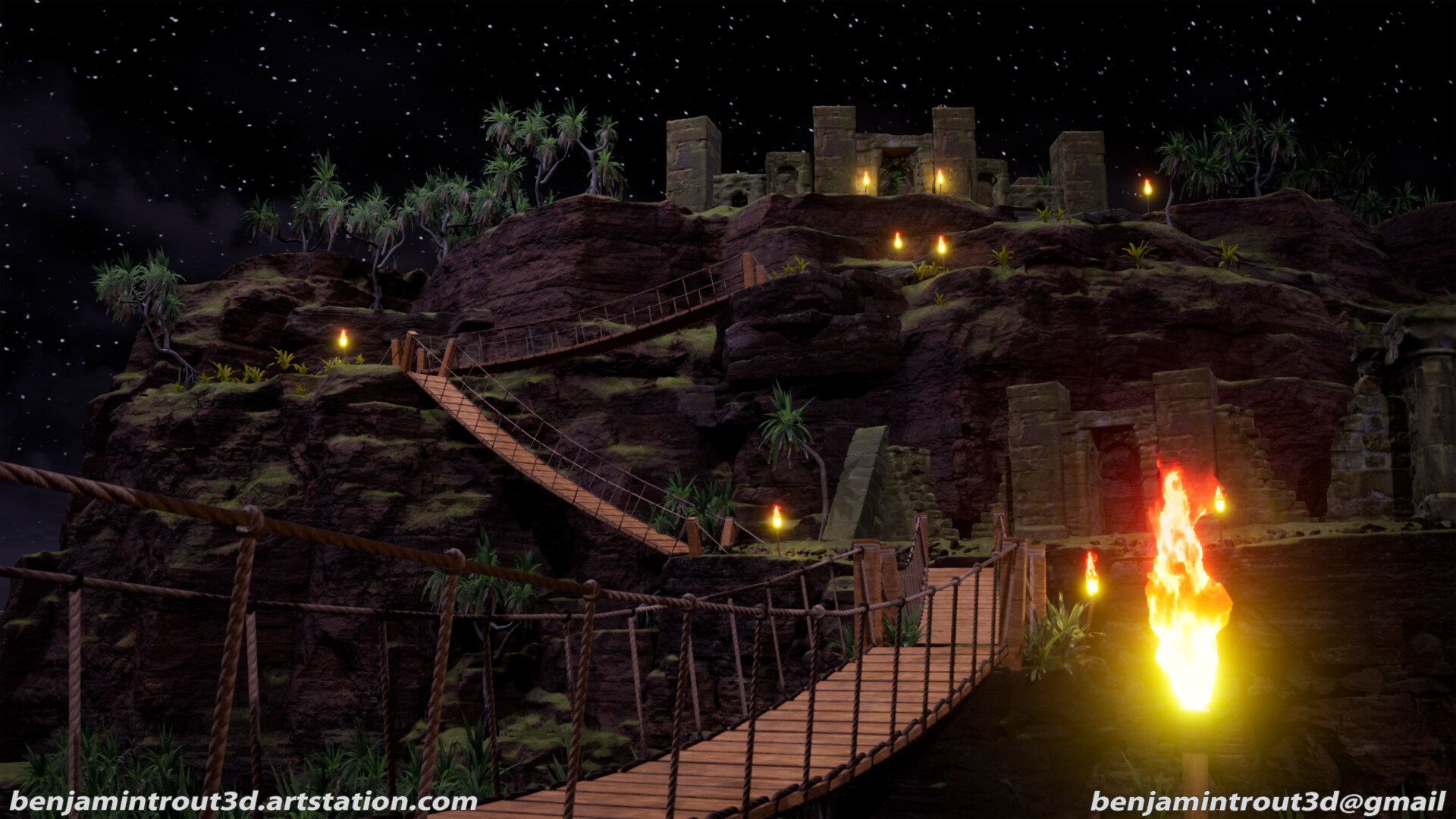 Benjamin Trout - Jungle Ruins