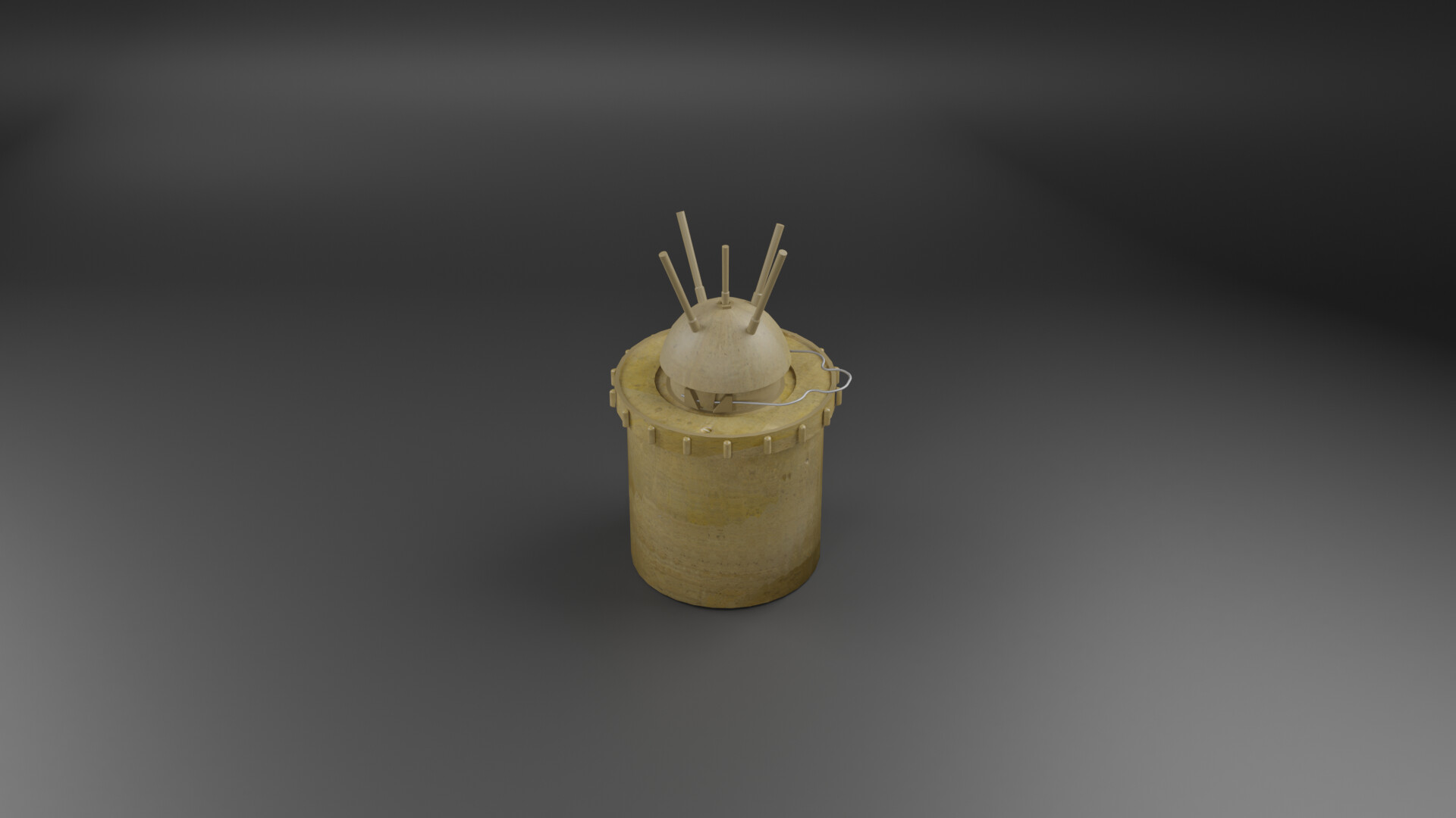 ArtStation - Valmara 69 Anti-Personnel Mine
