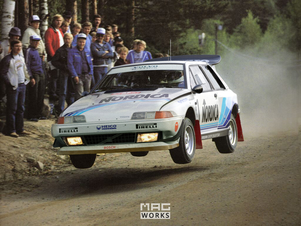 ArtStation - Volvo 480 Group B Rally '86