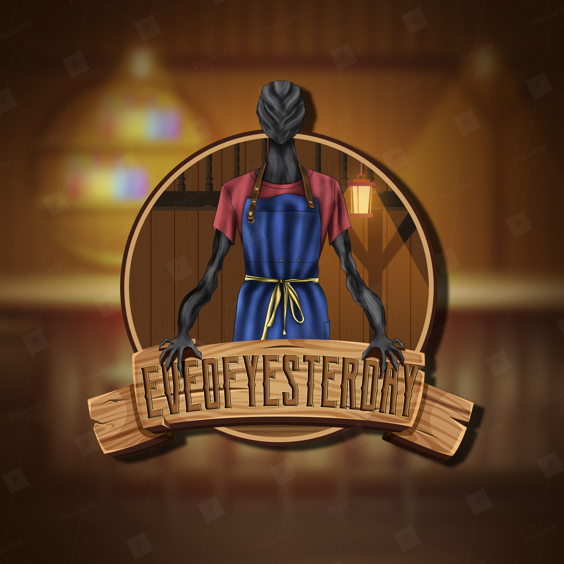 ArtStation - Shadow Character Logo