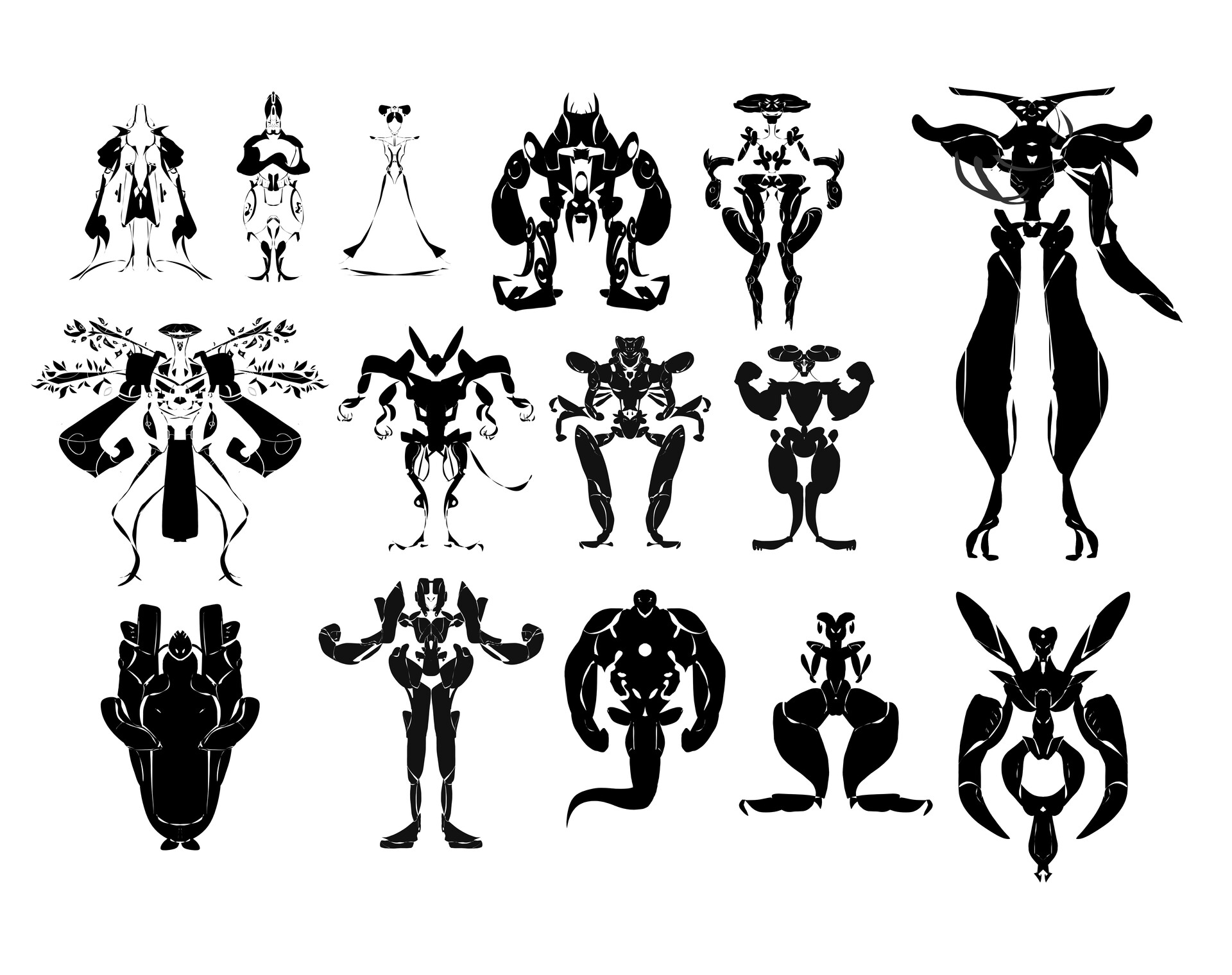 ArtStation - Alien Mech Thumbnails