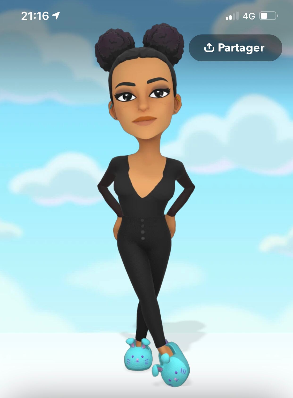 Prashanth the artist - Bitmoji Character