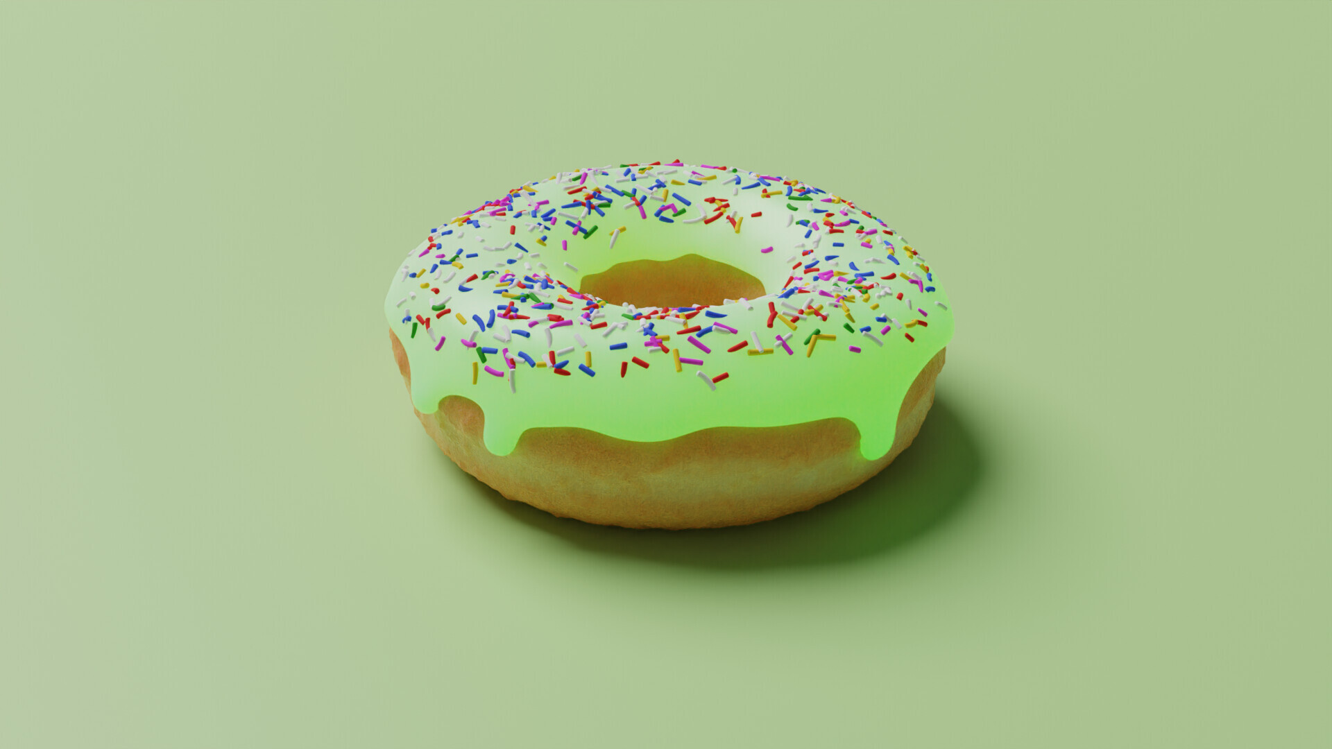 ArtStation - Radioactive Donut
