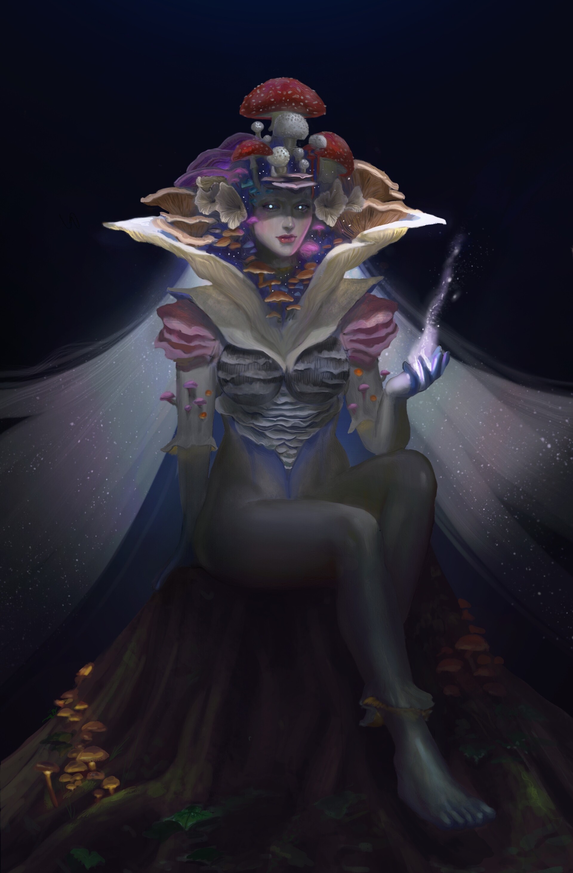 ArtStation - Shroom goddess