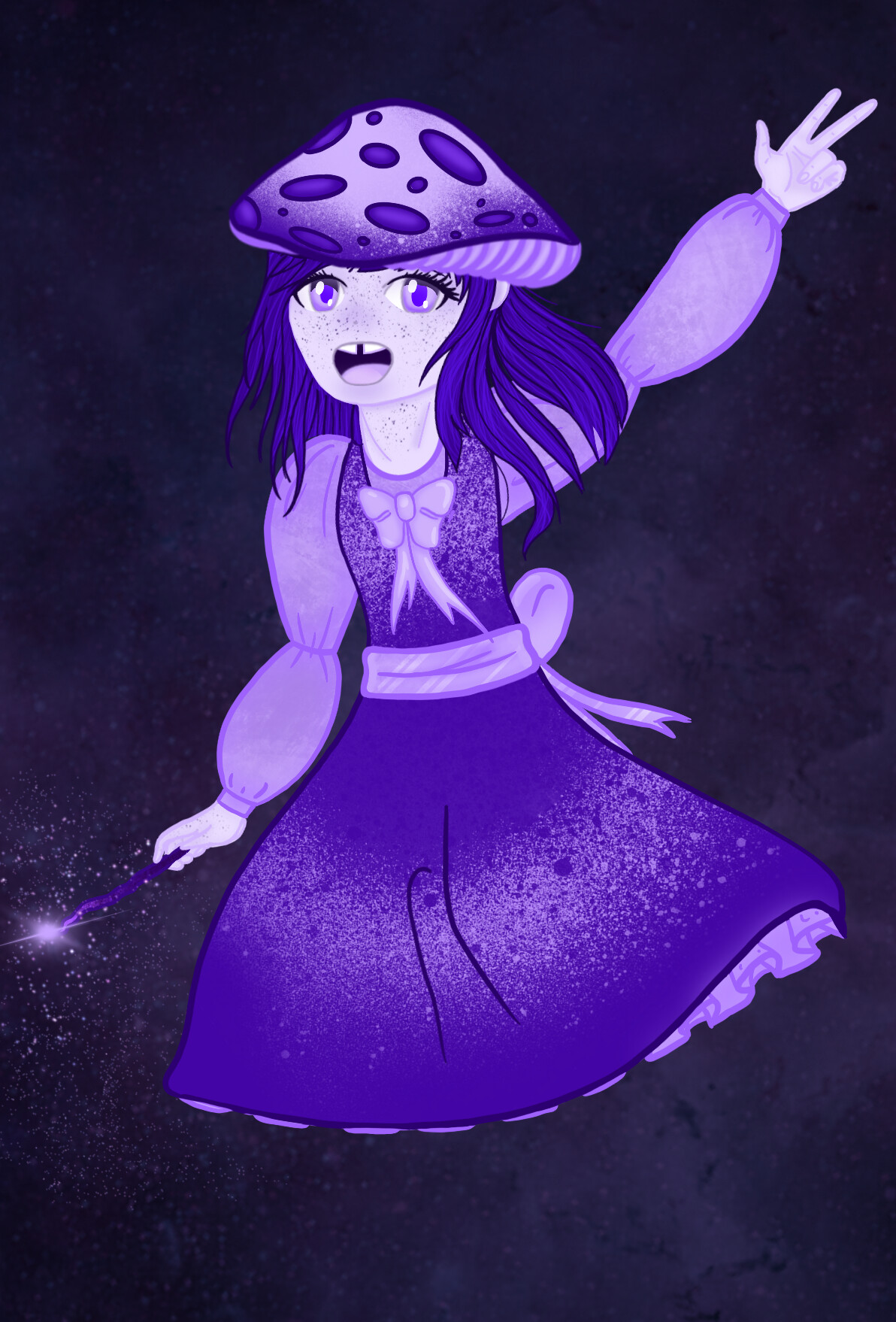 ArtStation - Toadstool Witch