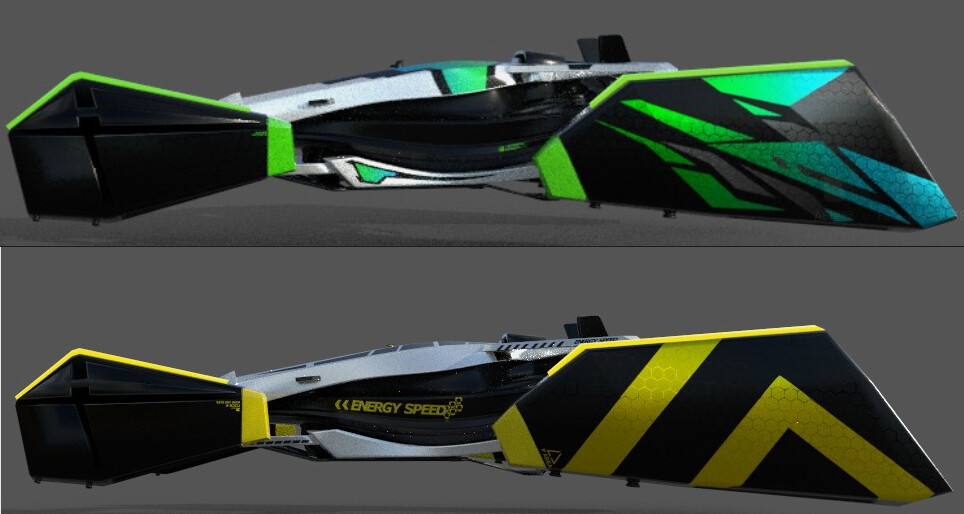 ArtStation - levitation vehicle car