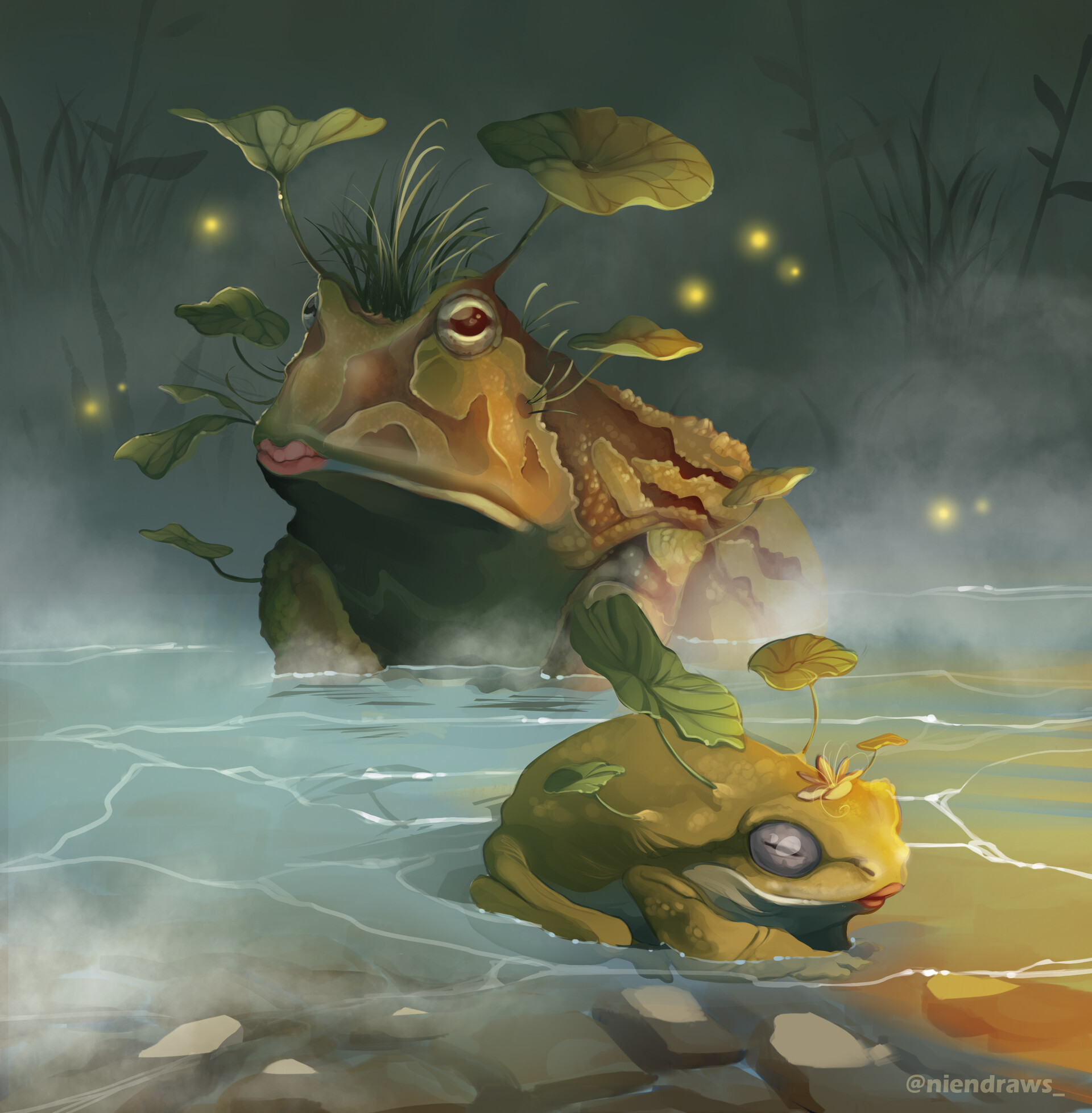 Artstation Ladies Toads