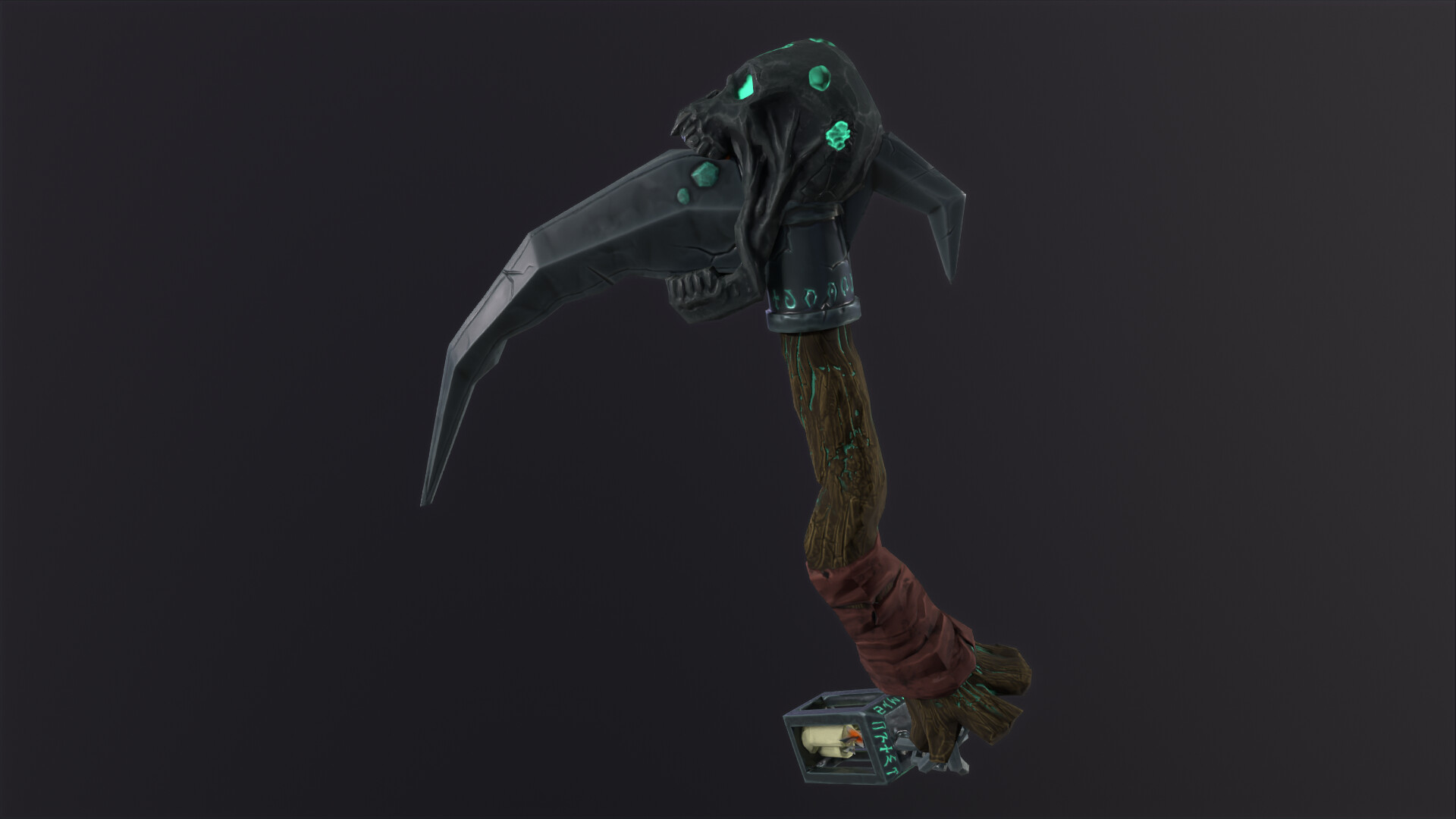 ArtStation - Necromancer's Ice Axe