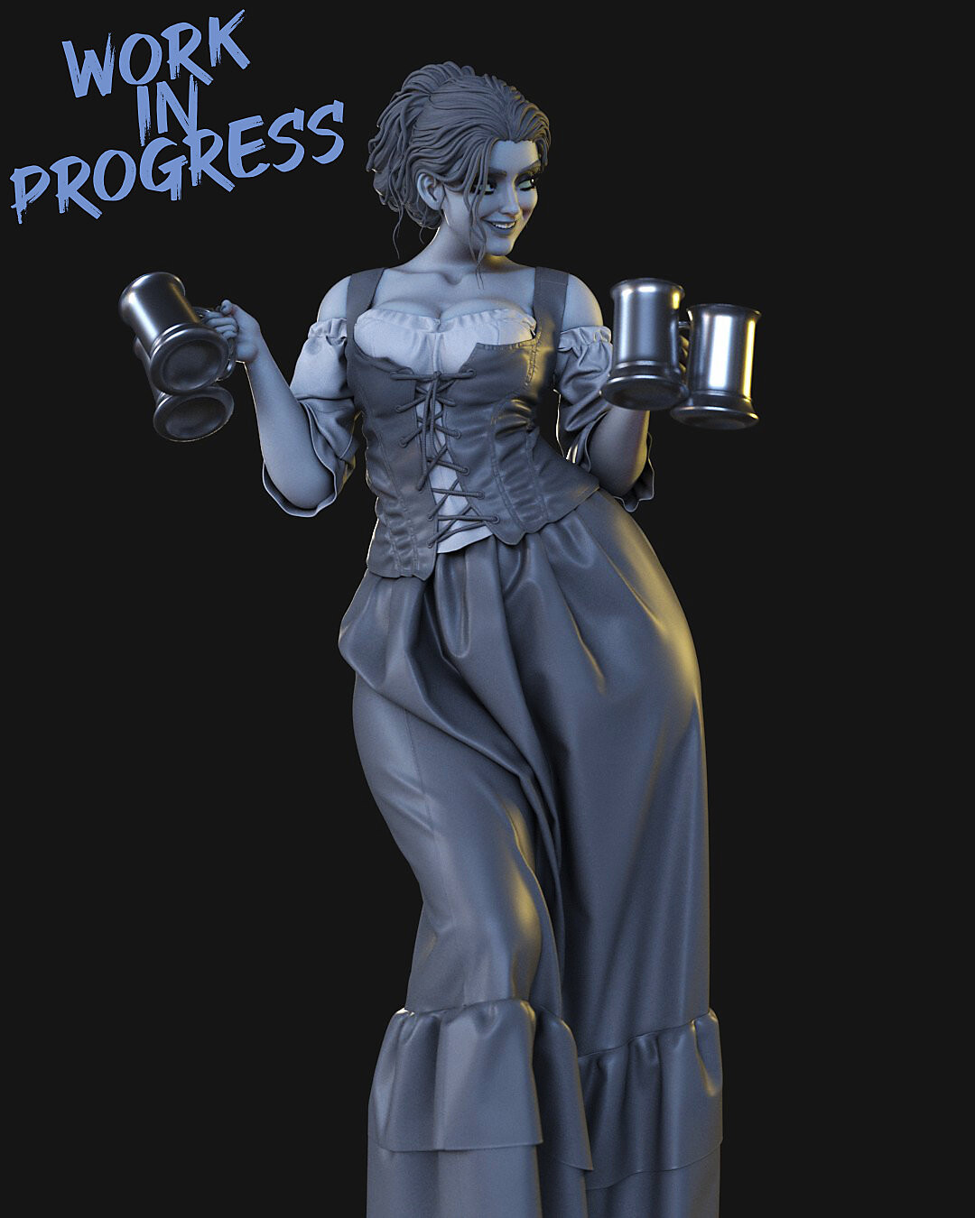 DocZenith. - Medieval Barmaid