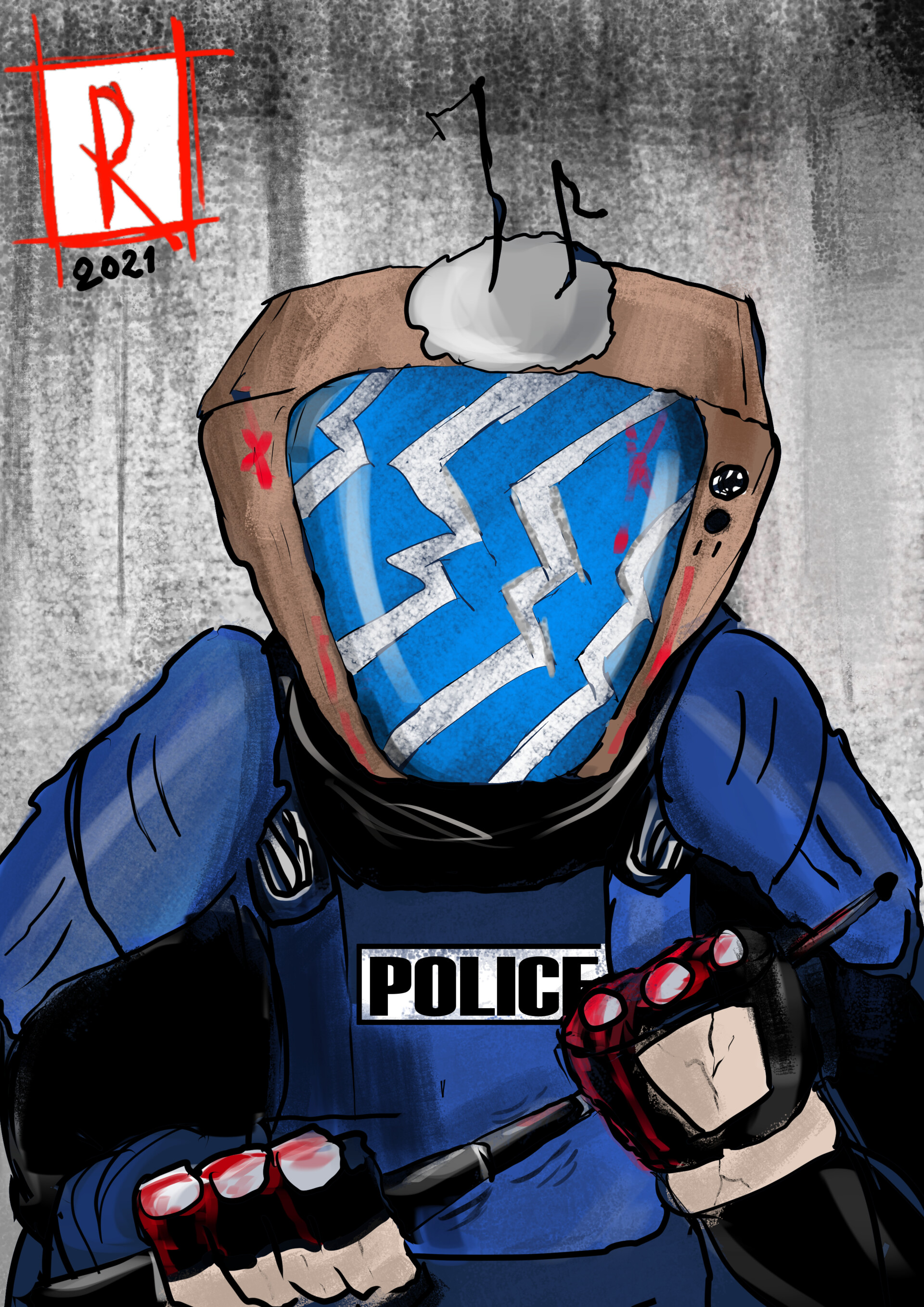 ArtStation - Against Police Violence