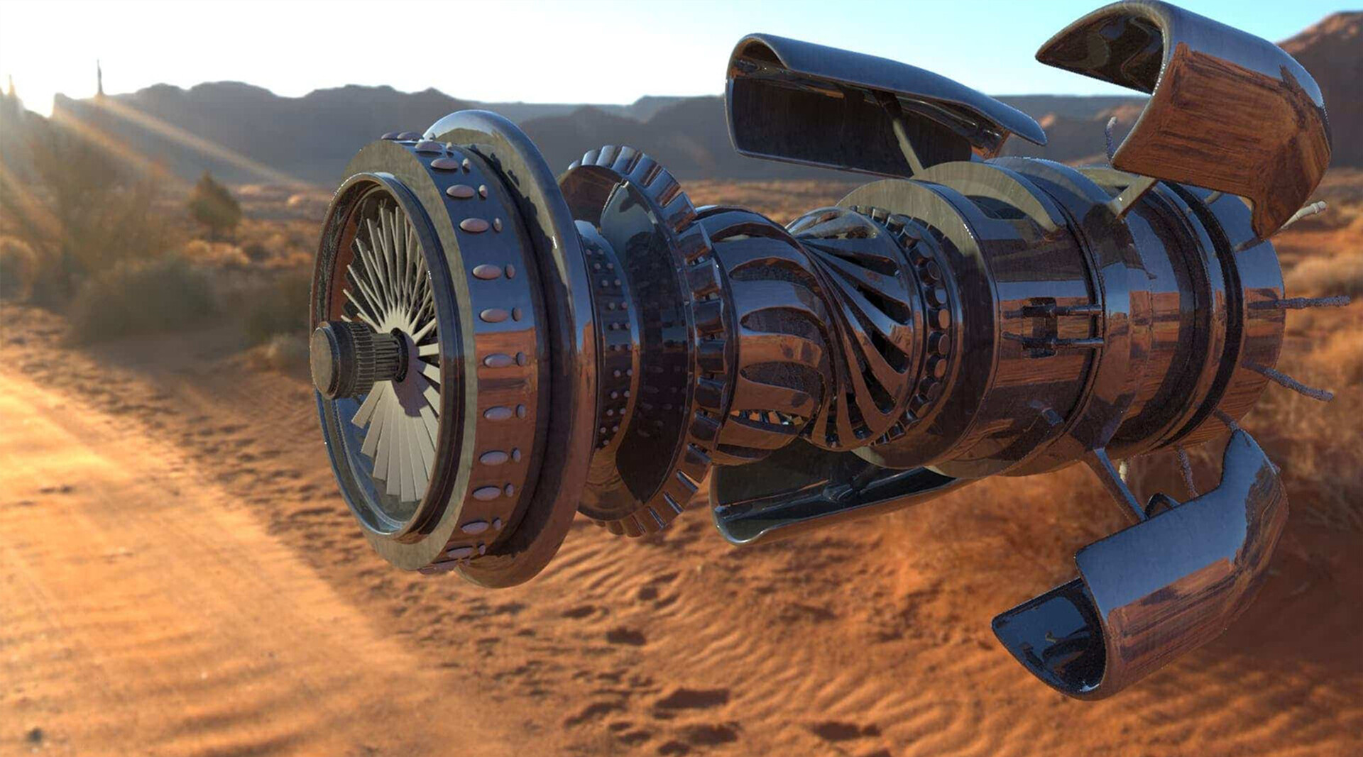 ArtStation - Pod Racer Design Maya