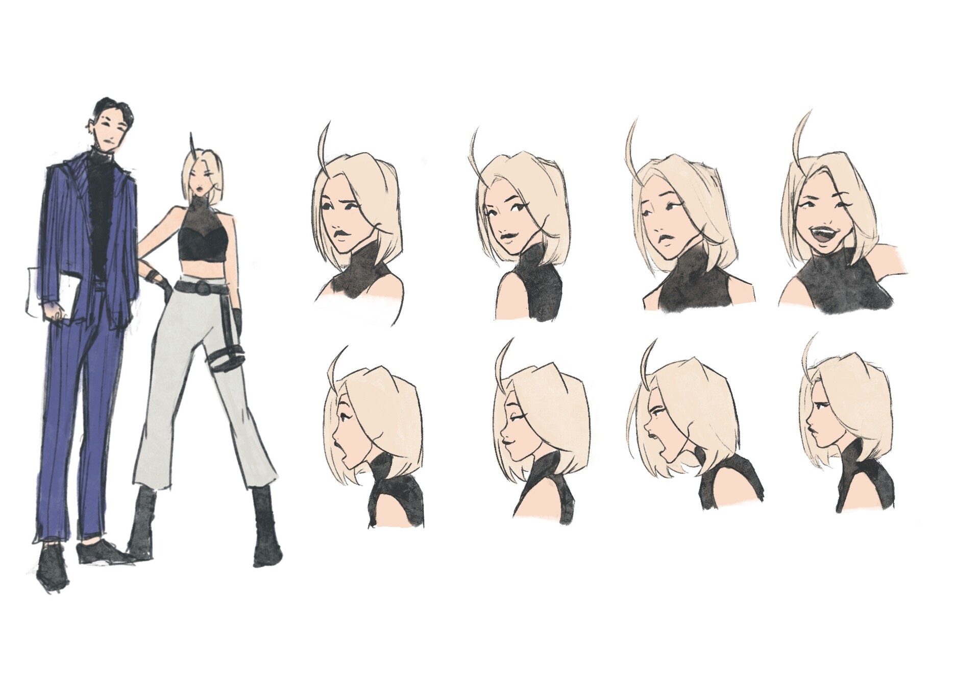 Andrea Navas - Expressions Sheets