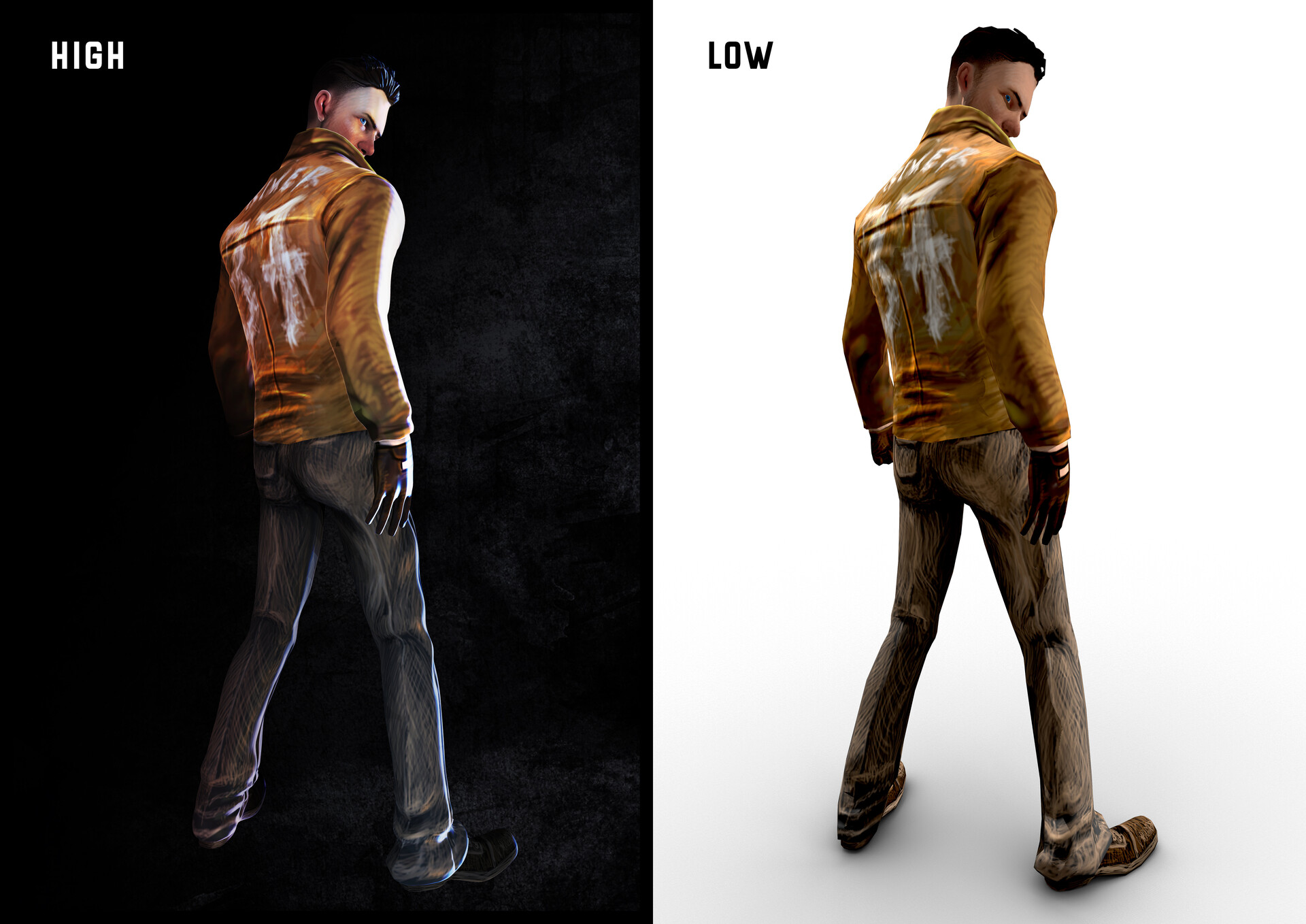 David J. Vandepeer - Low Poly Driver Character