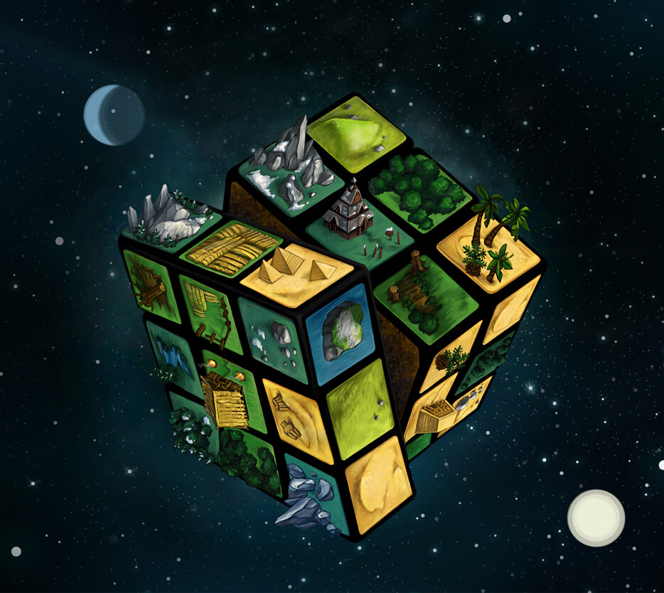 ArtStation - World cube