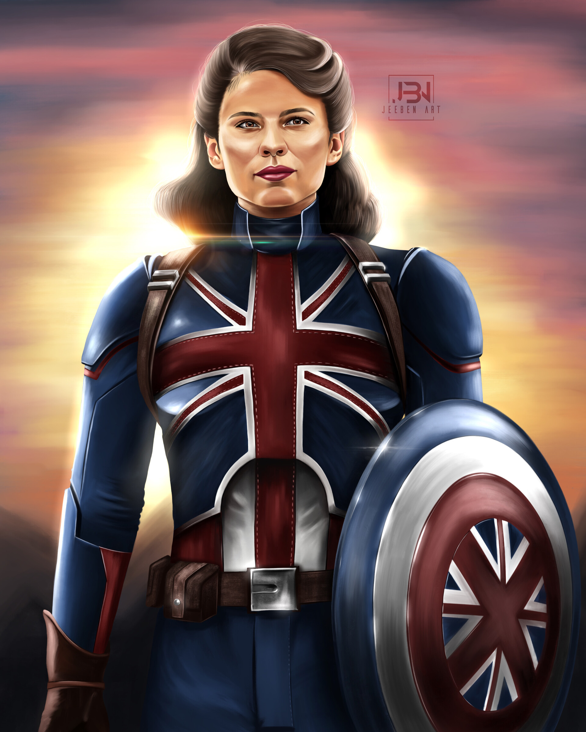 ArtStation - Captain Carter "Marvel Studios' What If...?" (2021)