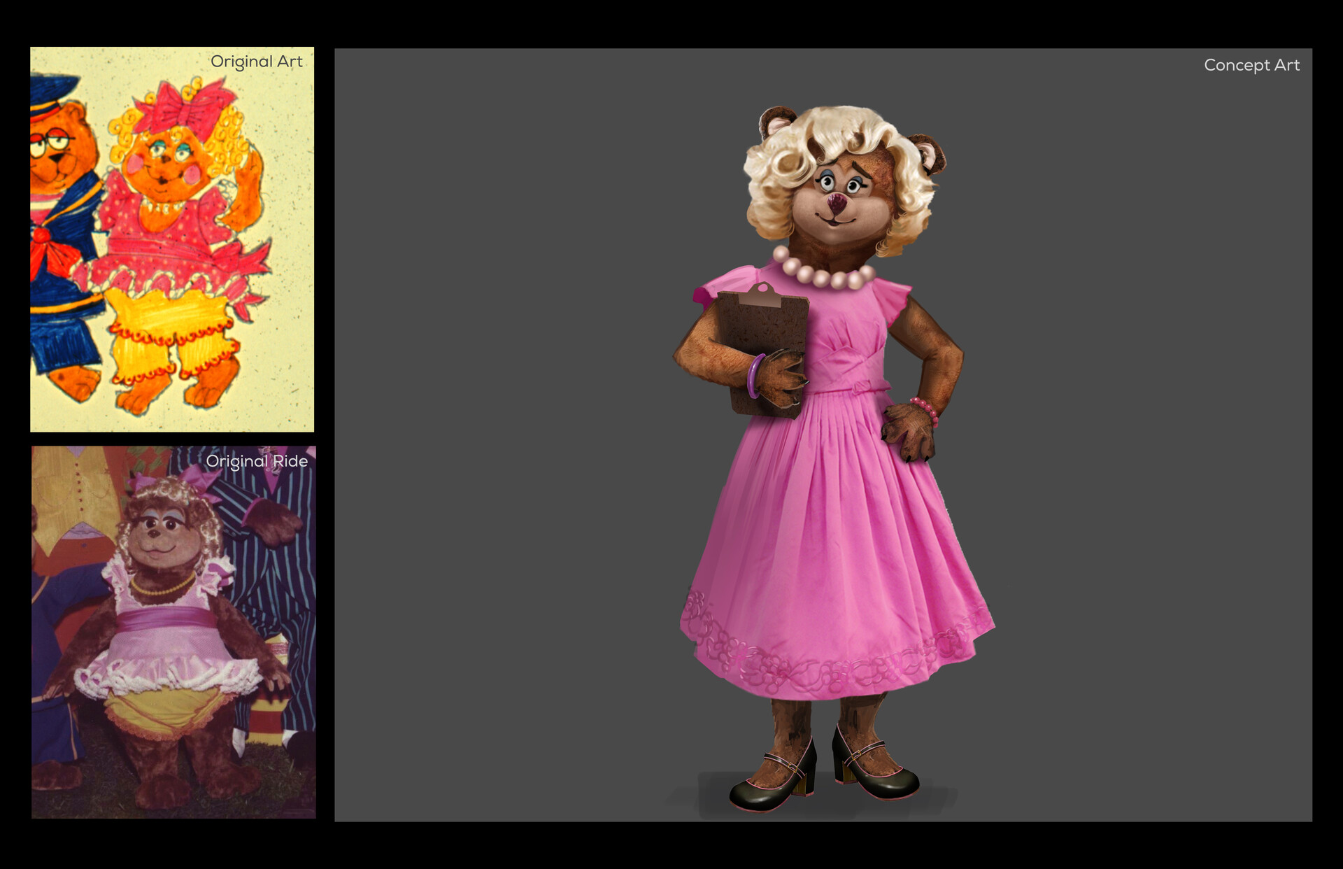 Caroline Laplante - Triotech - Knott's Bear-y Tales - Characters