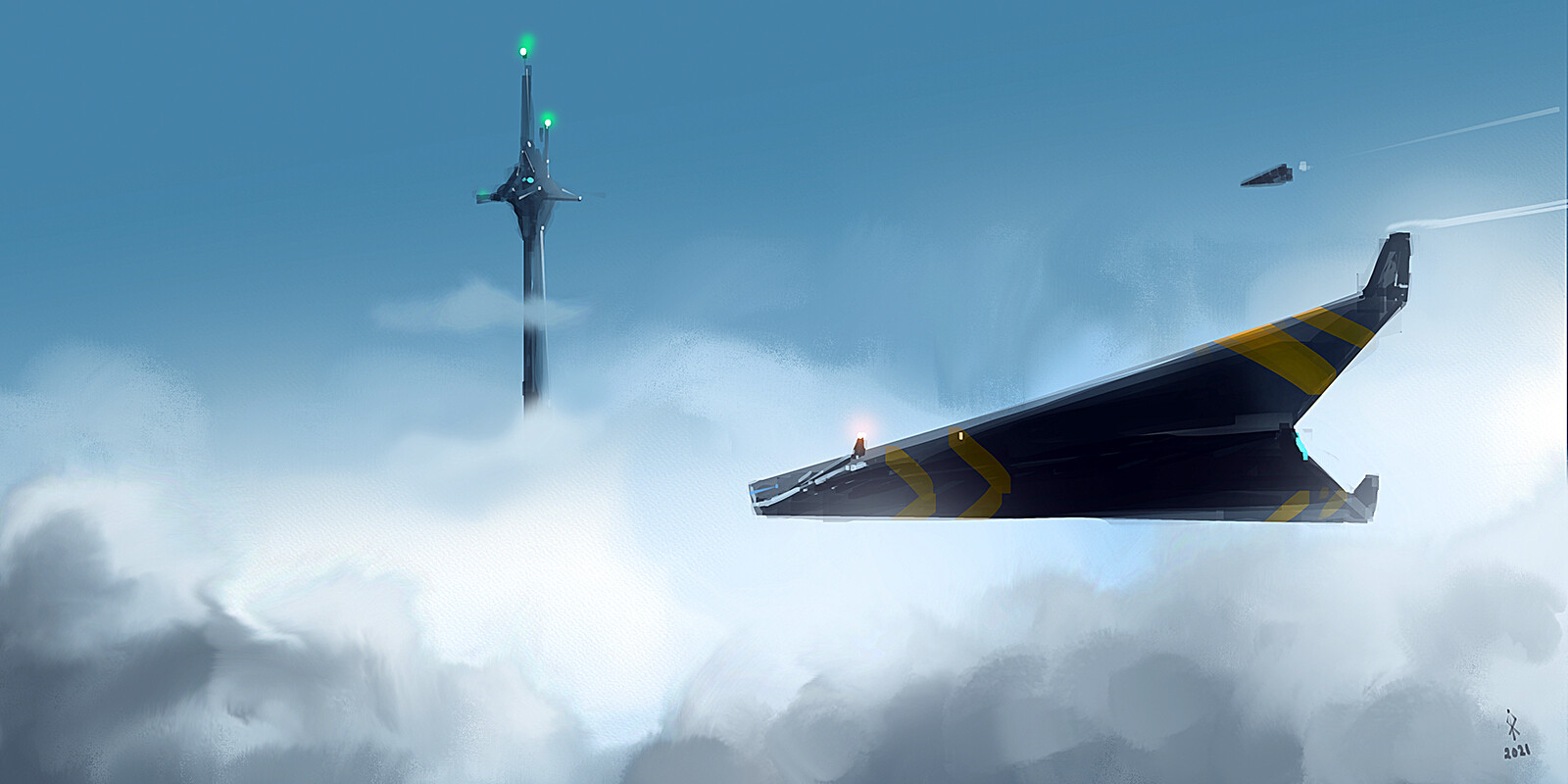 ArtStation - Signal Tower