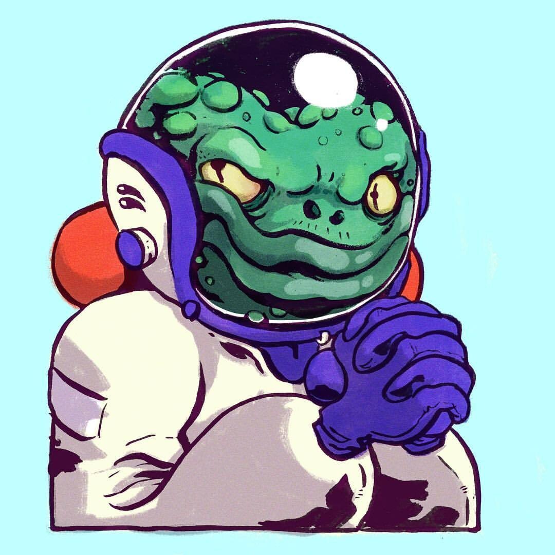 ArtStation - Space Frog