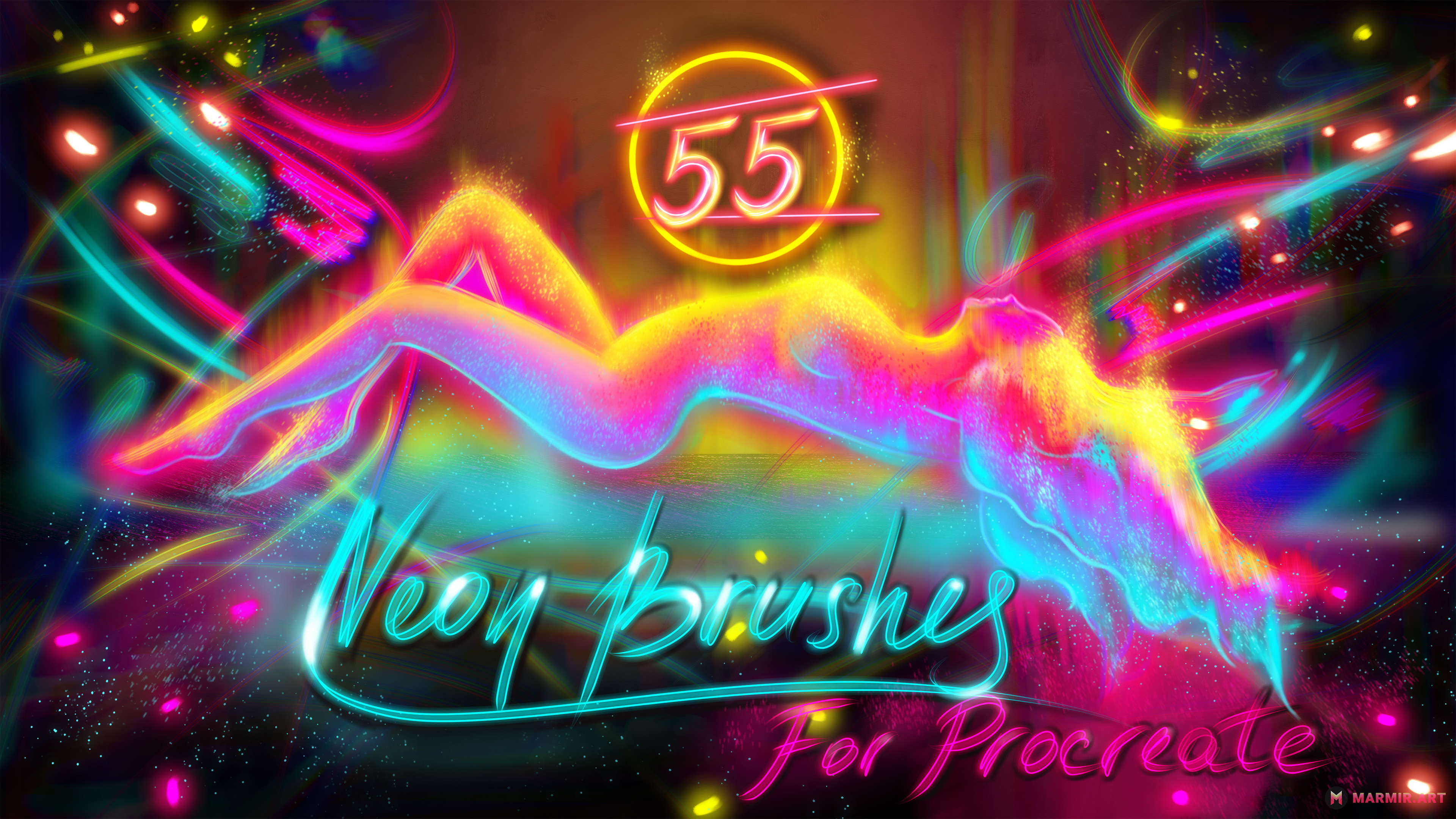 MarMir.Art - Digital Artist, Character Creator, Procreate Brushes Creator, Streamer - Neon Brush ...