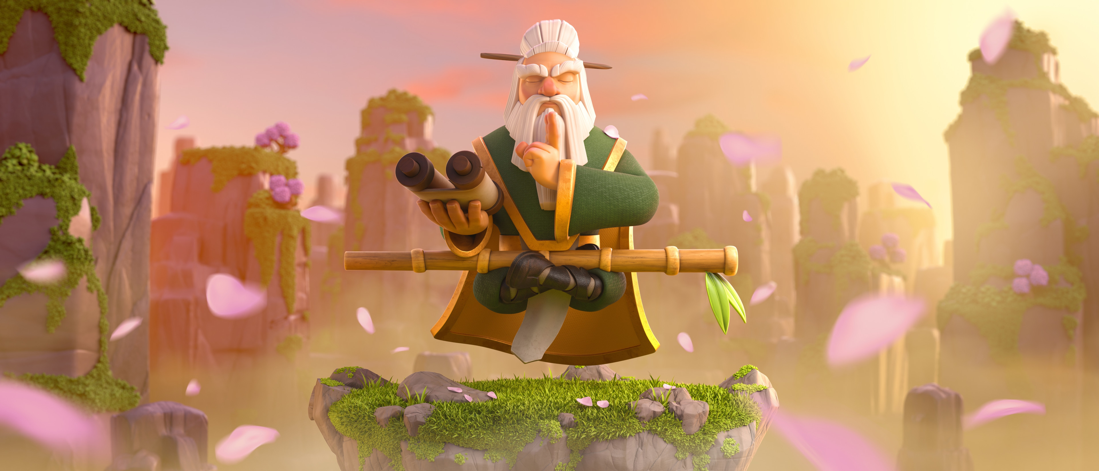 Surface Digital - Clash of Clans : Warden Master Illustration
