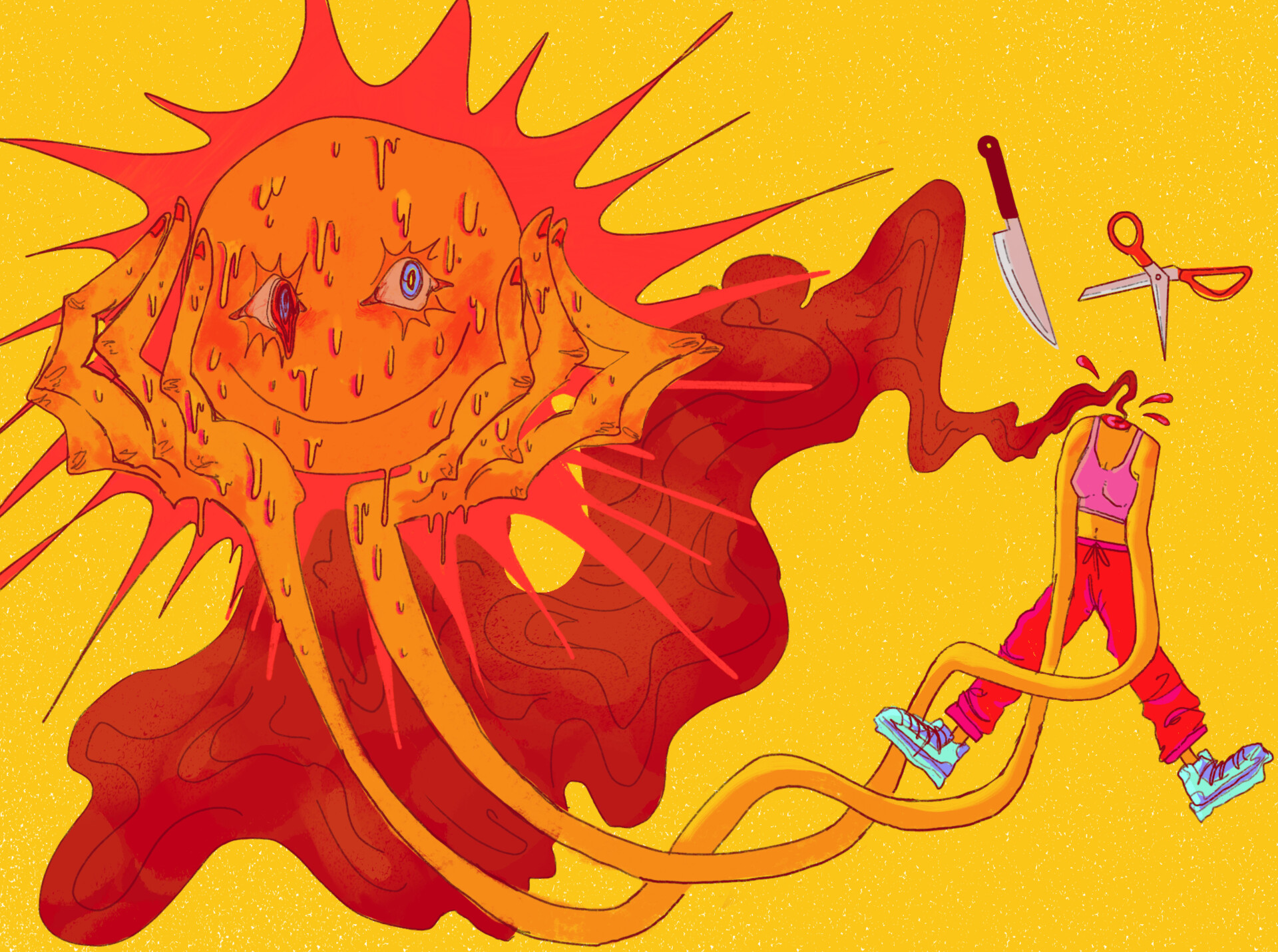 ArtStation - Sun Head