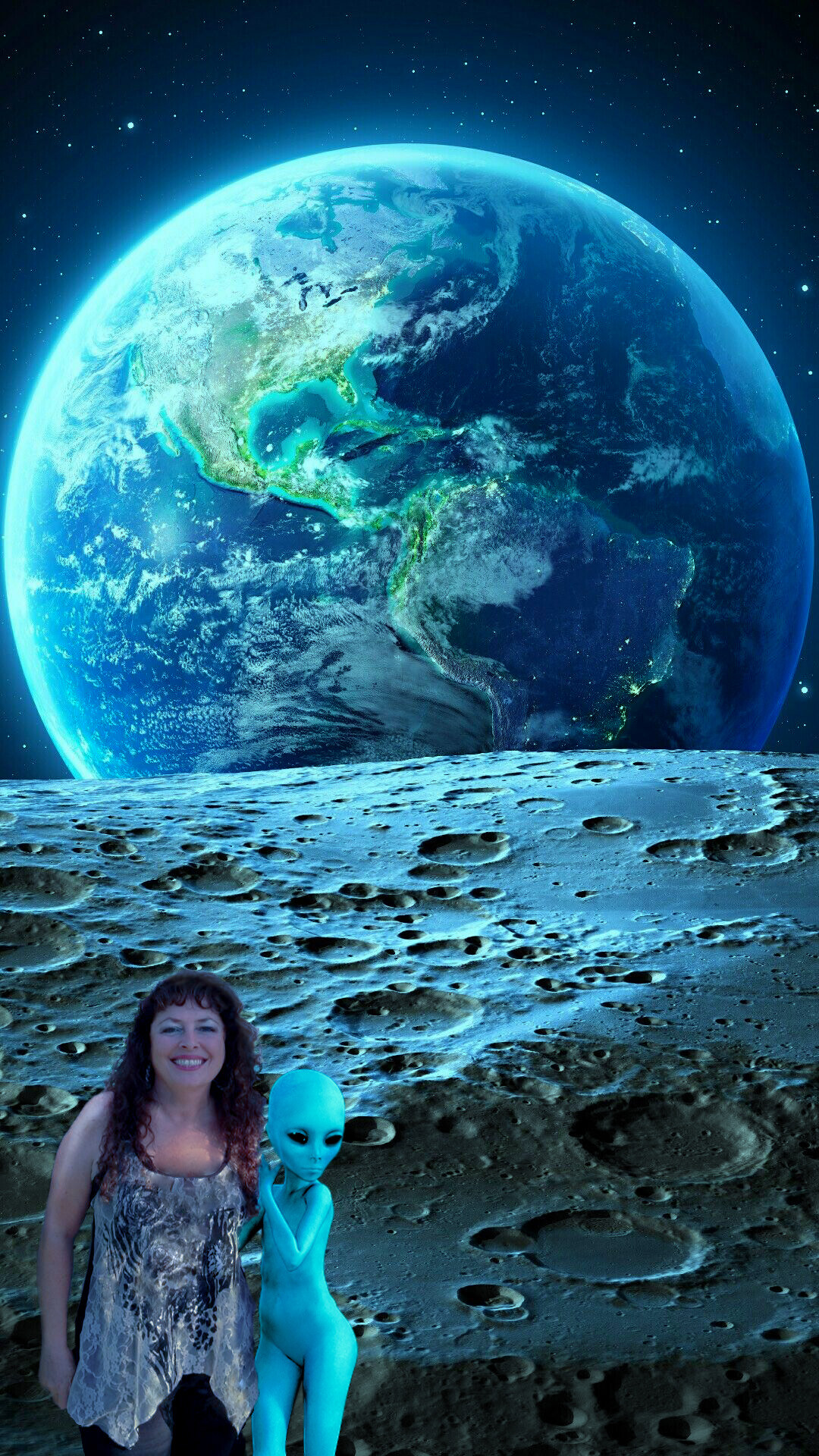 ArtStation - Me and Alien