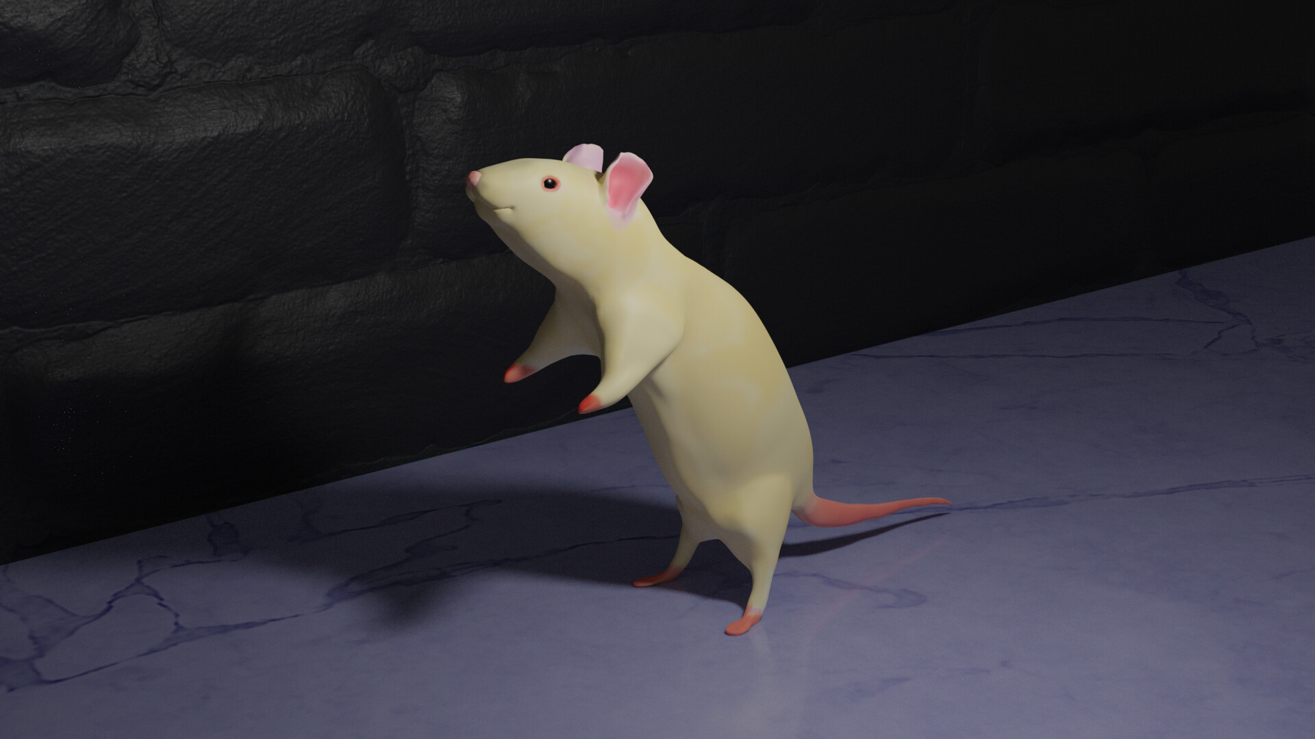 ArtStation - Cute Rat