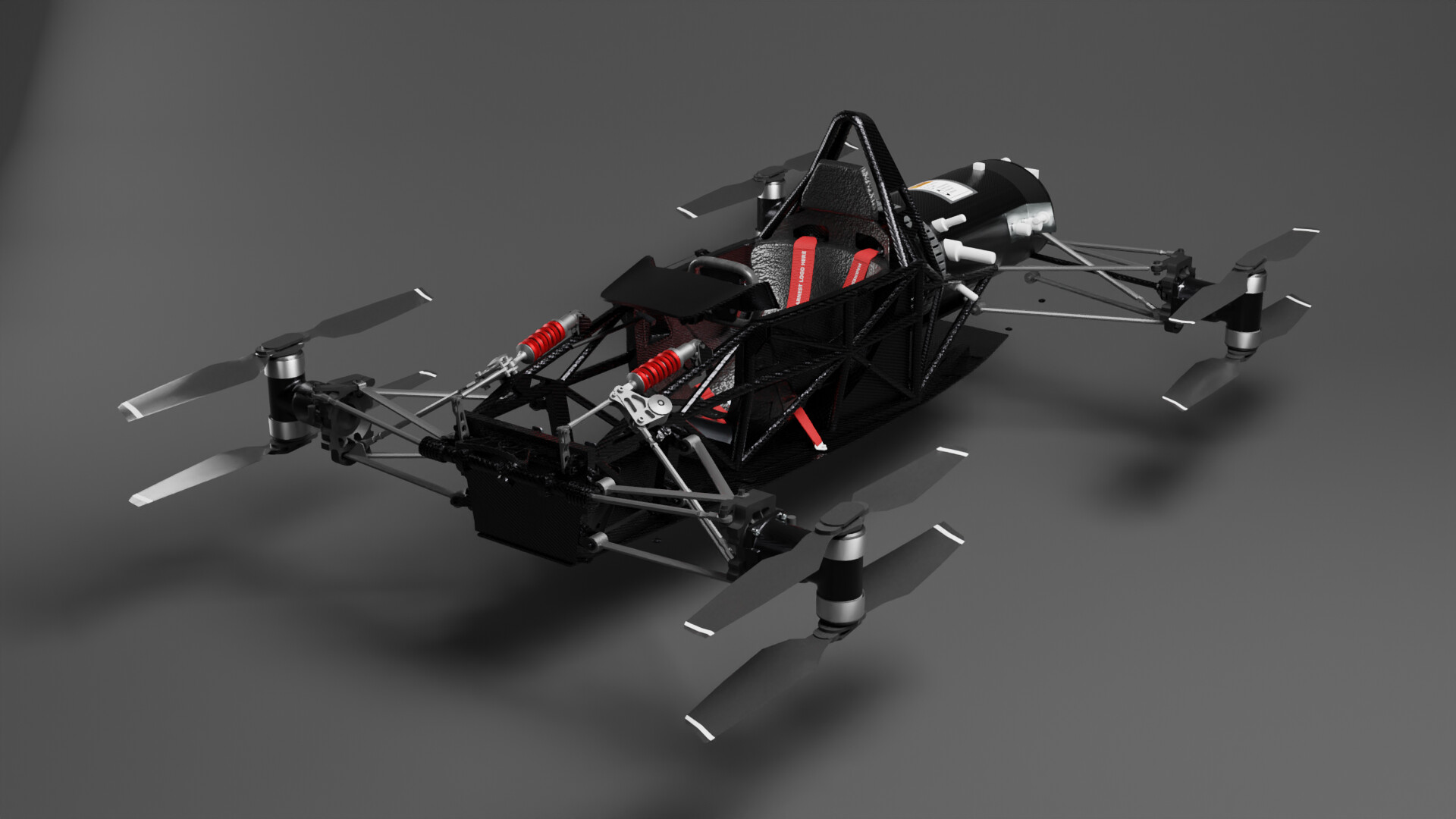 ArtStation - manned drone concept