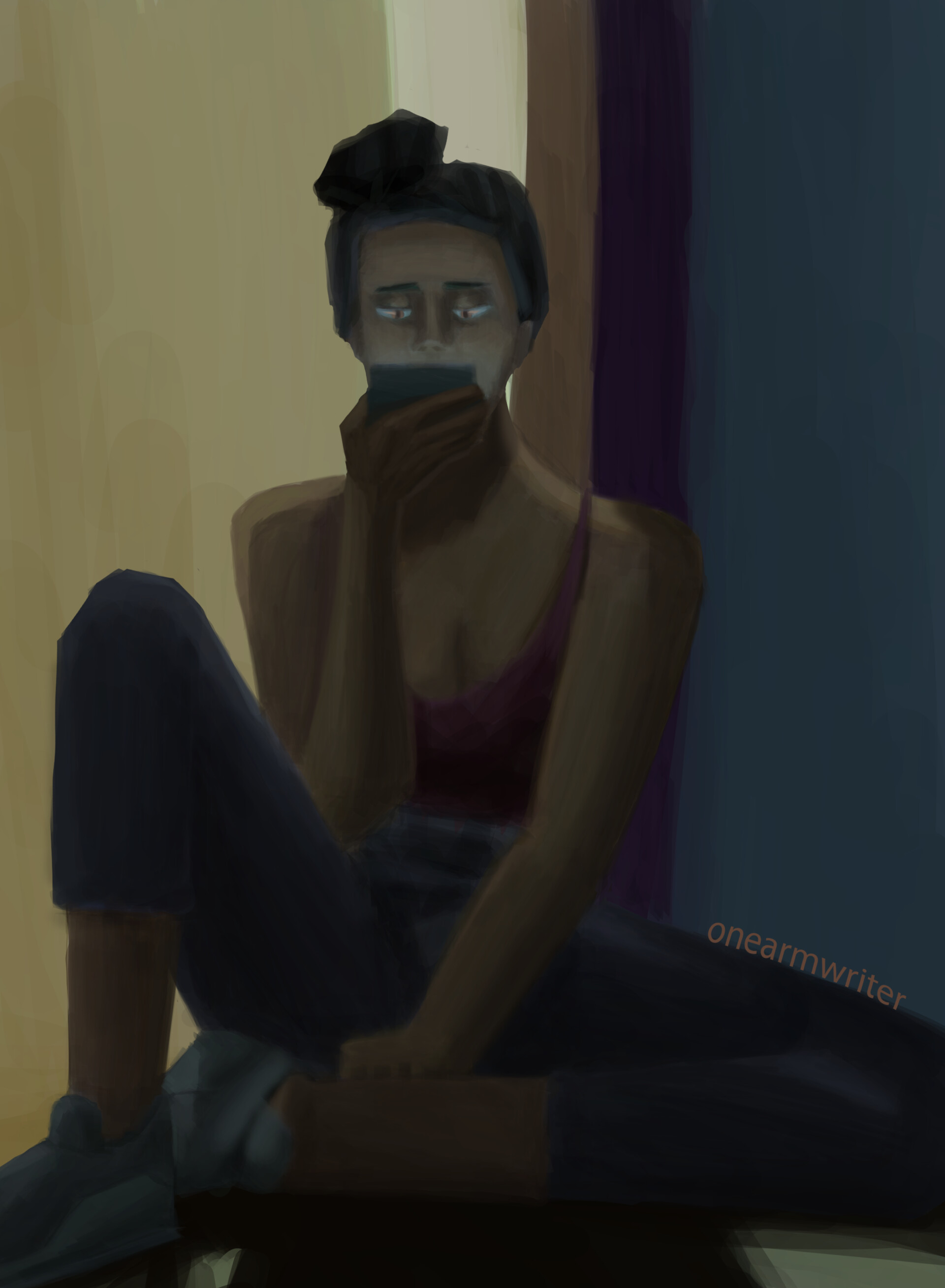 ArtStation - Night time boredom