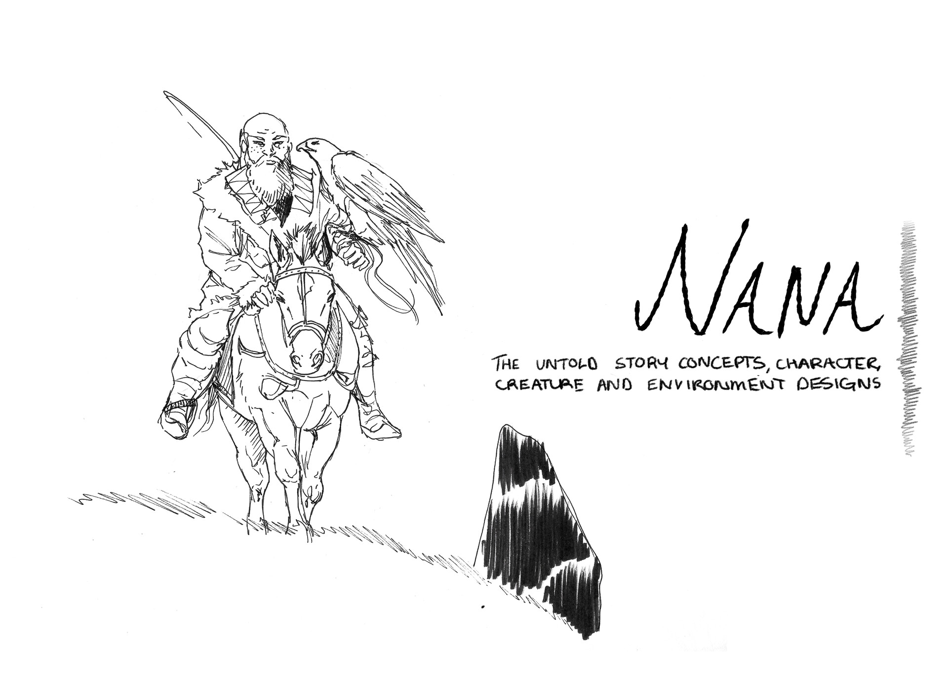 ArtStation - Sketchbook Concept: Nana