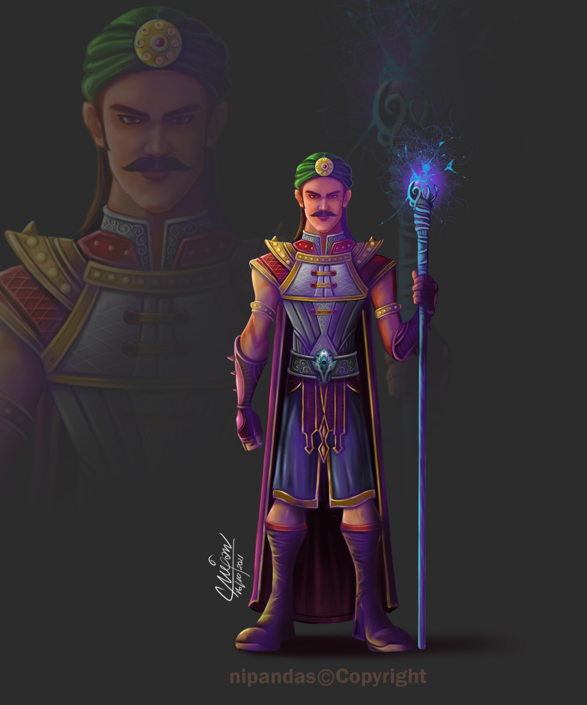 ArtStation - Borrak 2D Game Character