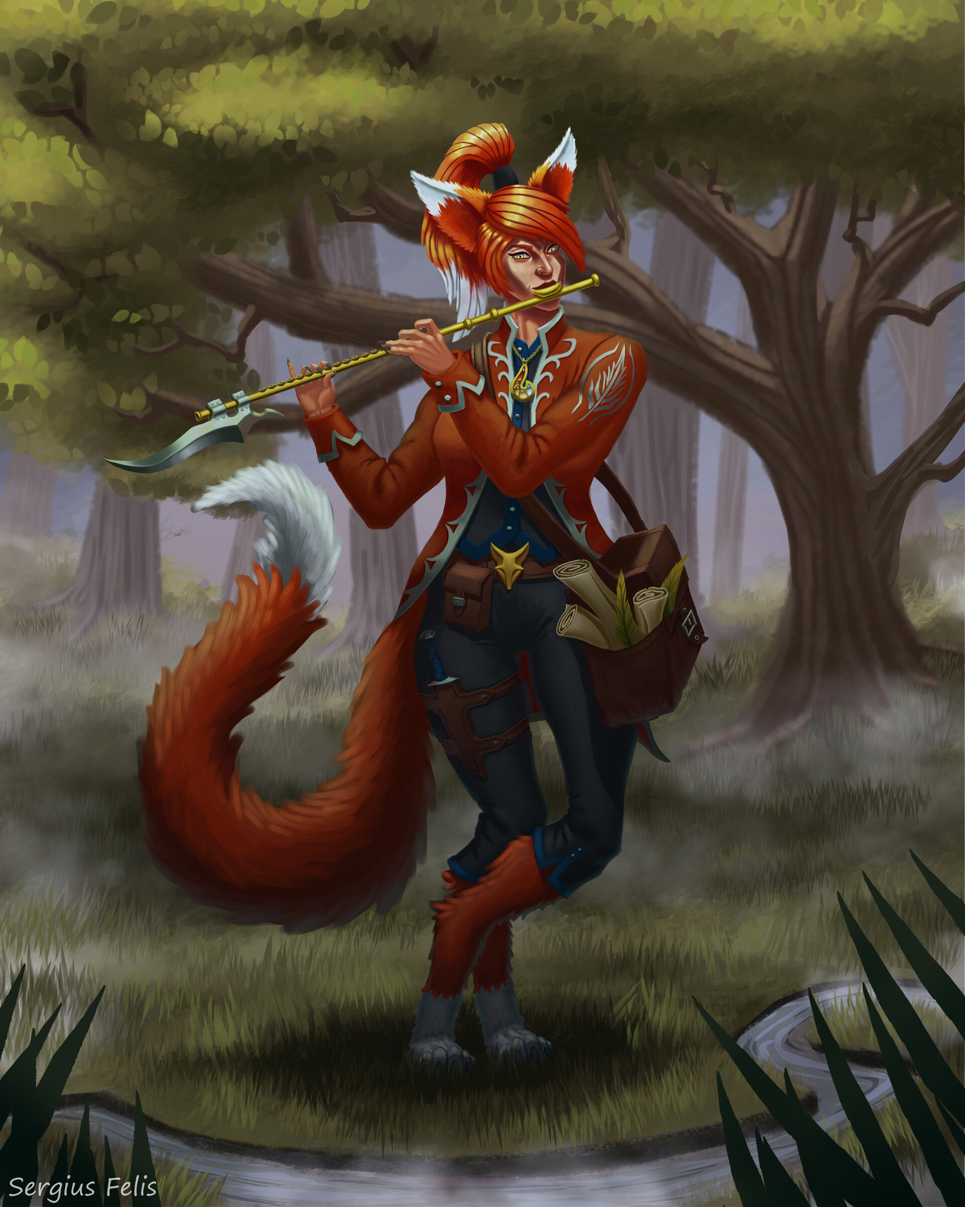 ArtStation - Rena Rouge