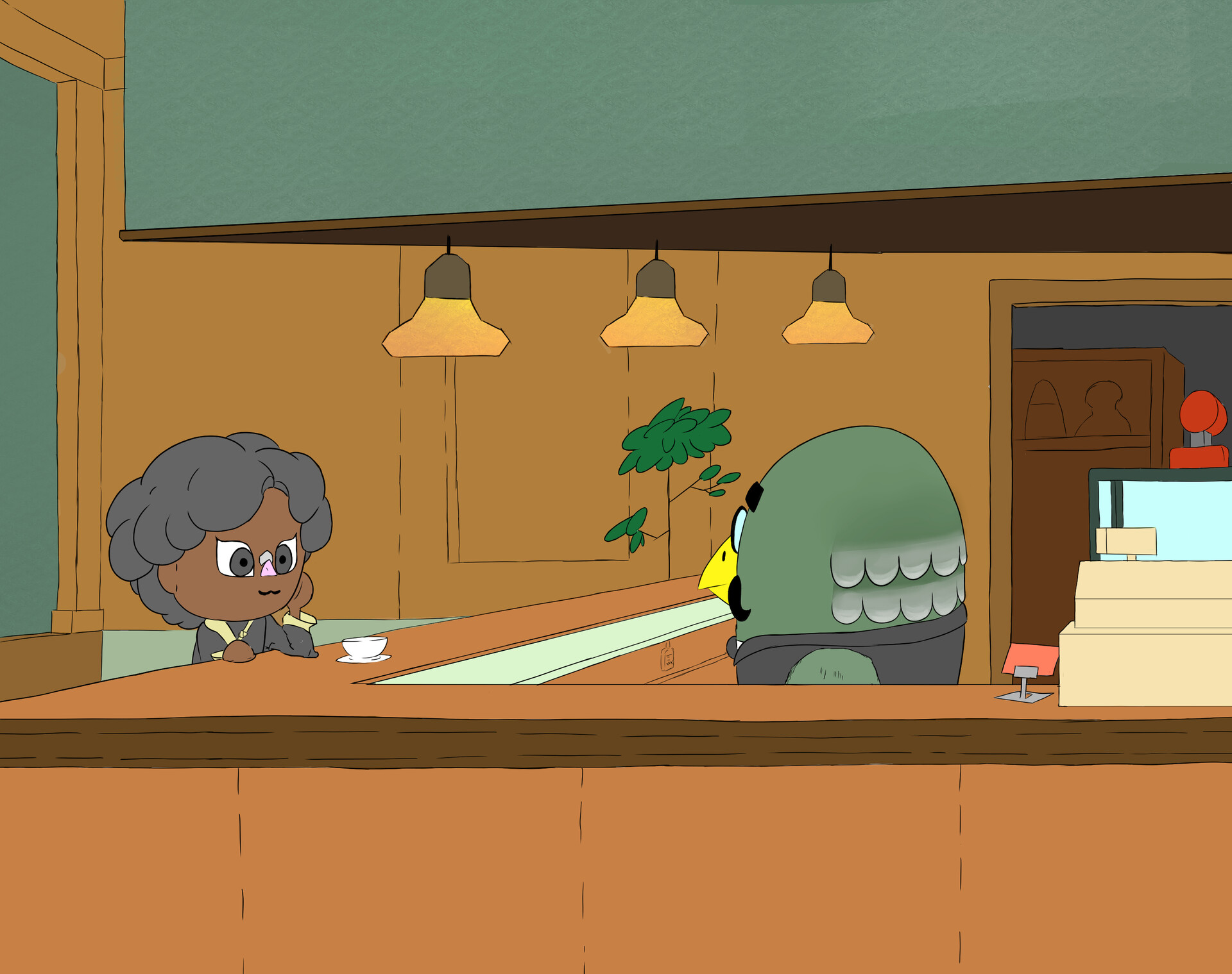 Troy Scott - Late night brew.