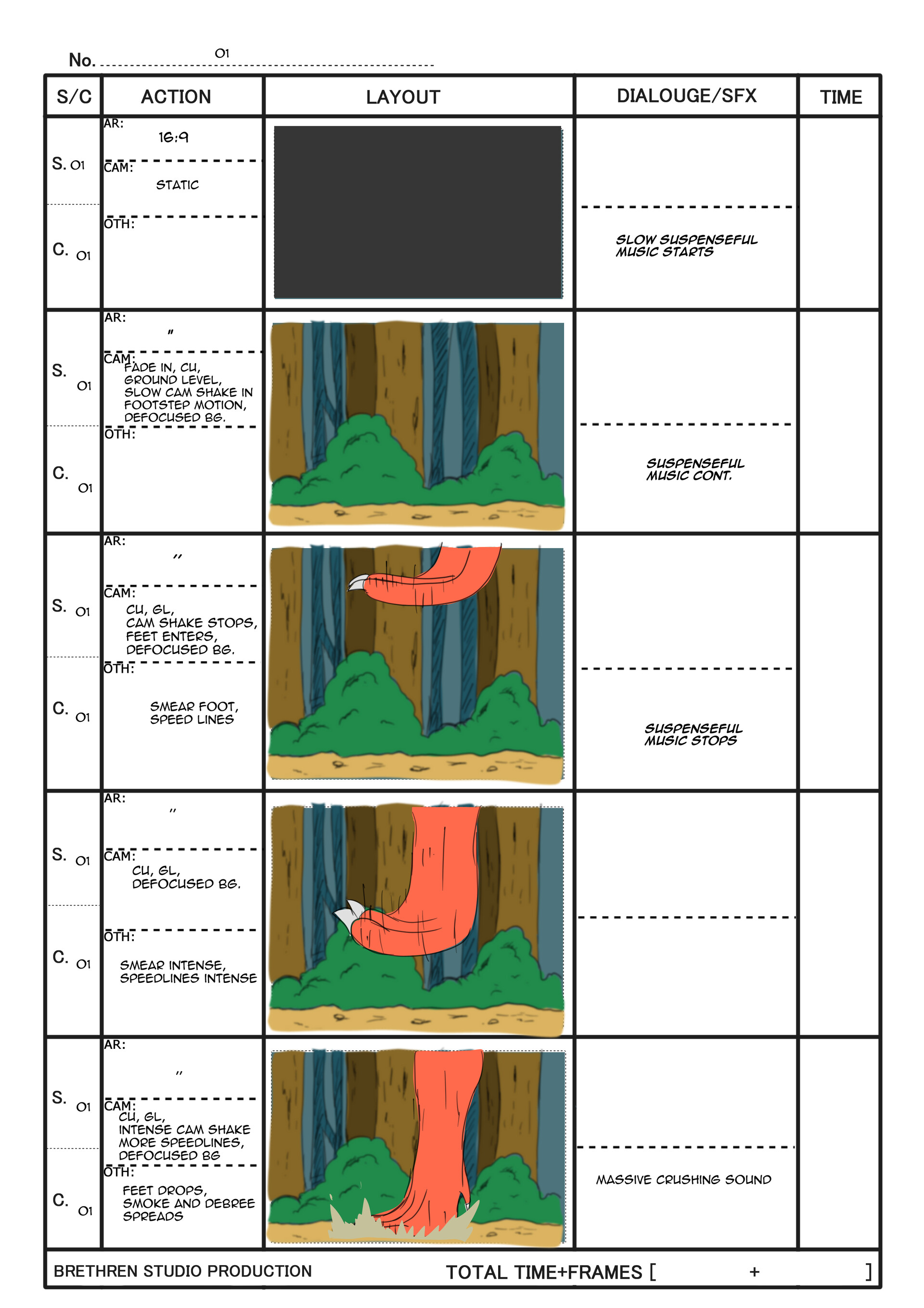 ArtStation - Storyboard from A Stellar Gift