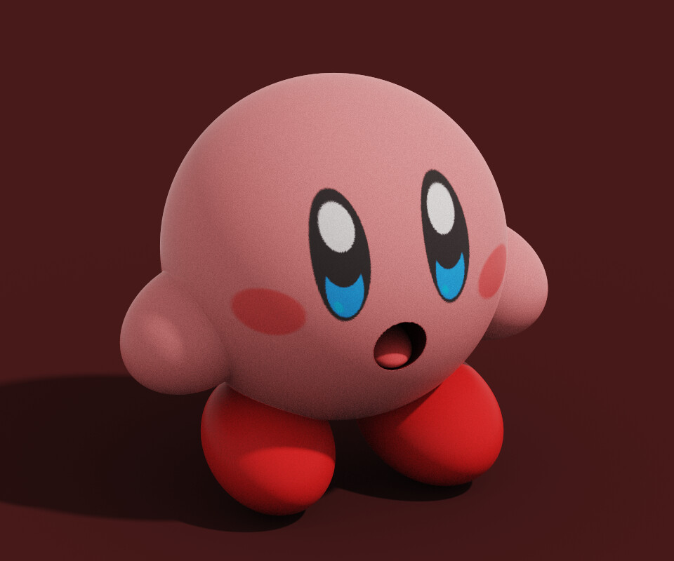 ArtStation - 3D Model - Kirby