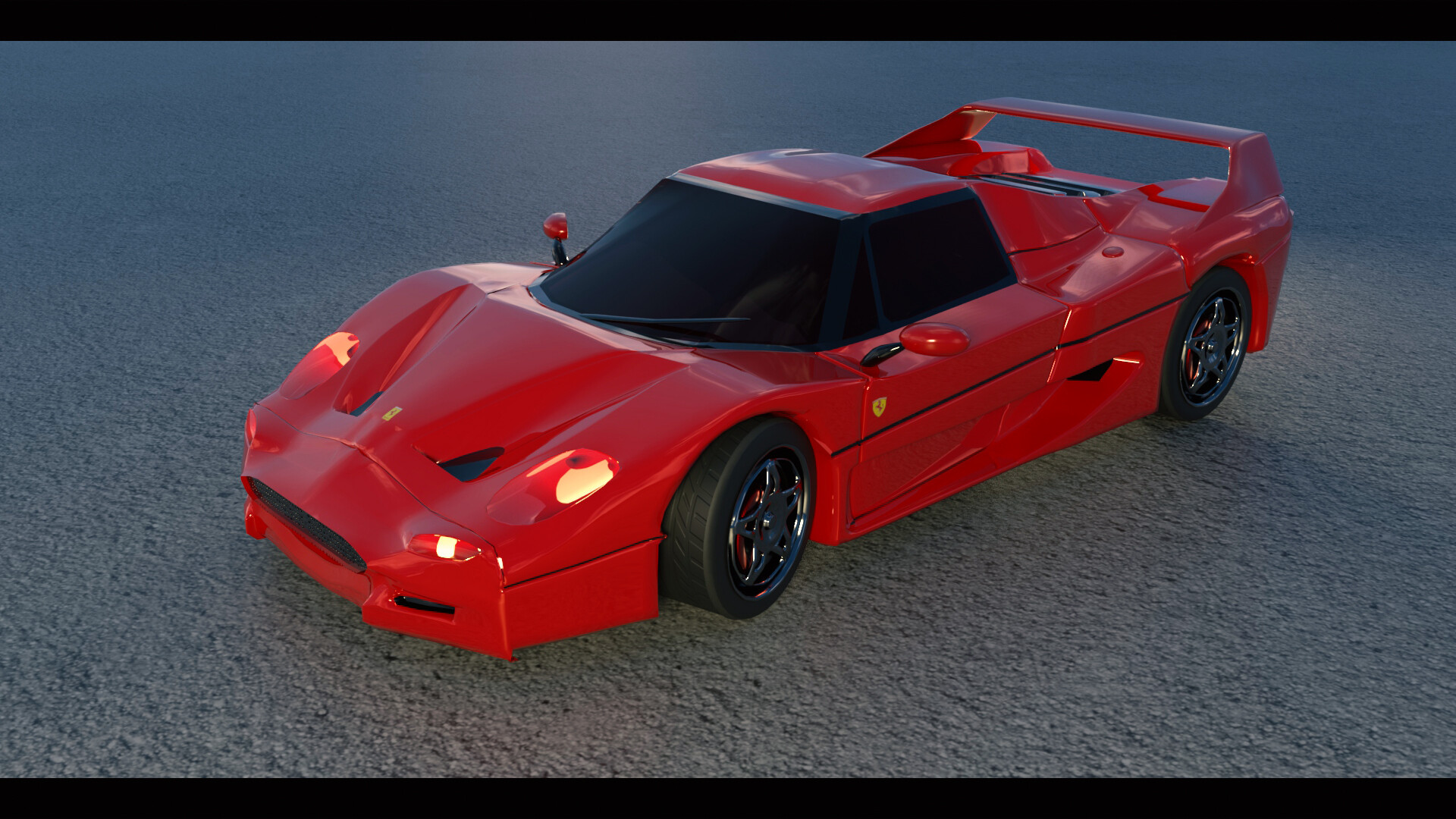 ArtStation - FERRARI F50