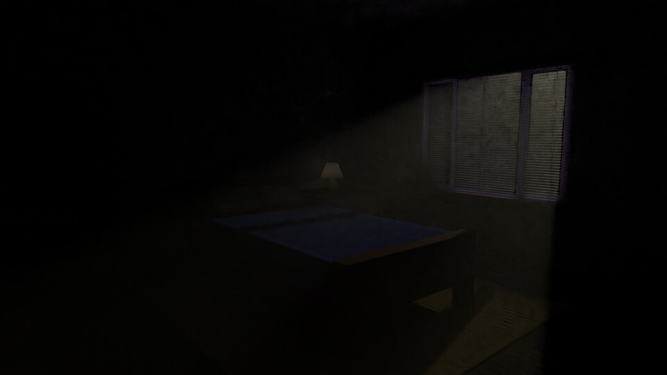 ArtStation - Vintage Spooky Room