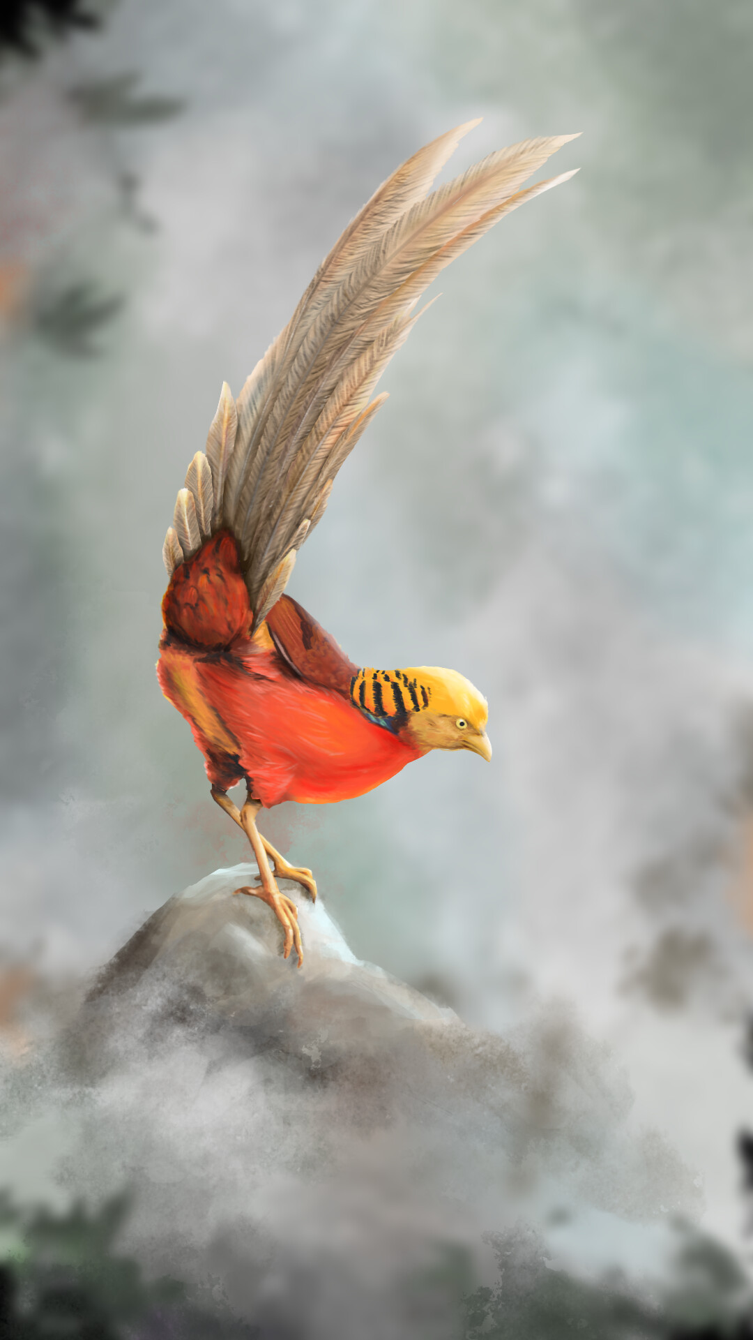 ArtStation - Golden Pheasant
