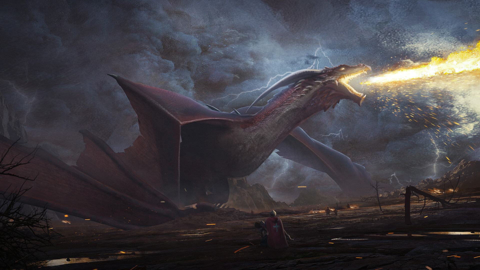 ArtStation - Fire Dragon