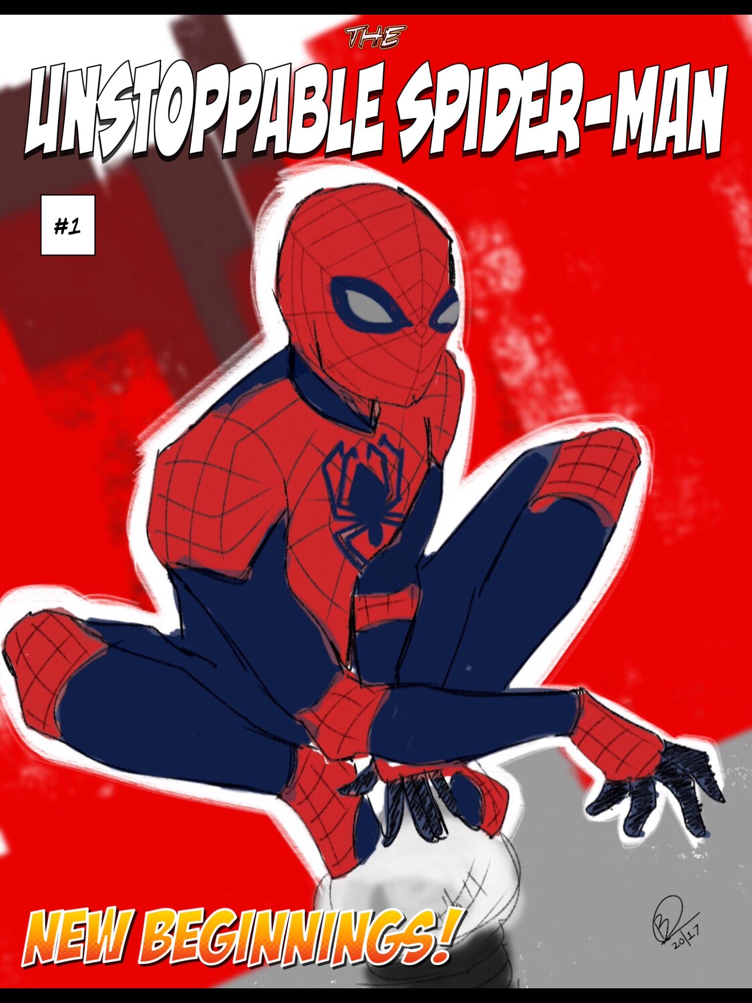ArtStation - Unstoppable Spider-Man #1