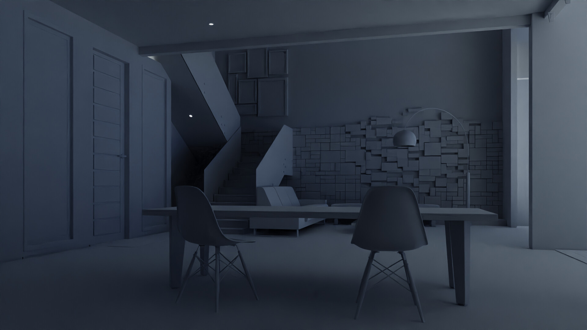 ArtStation - Lighting : Interior