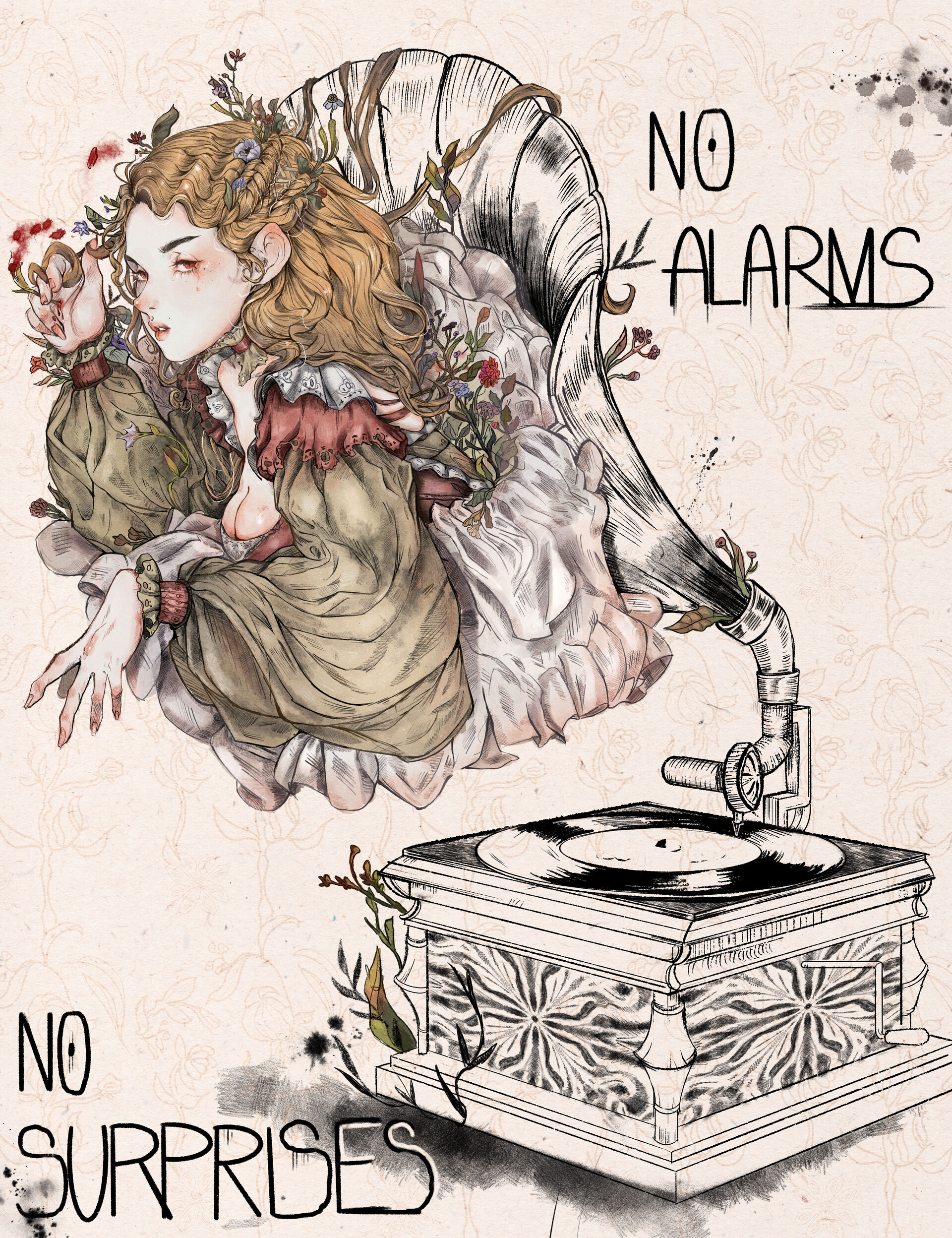 ArtStation - Radiohead illustration