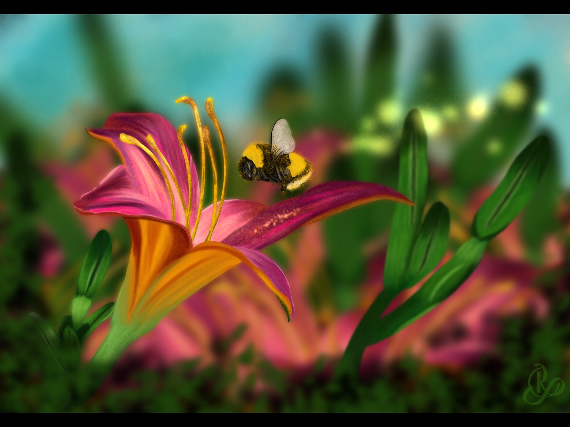 ArtStation - the magic of spring