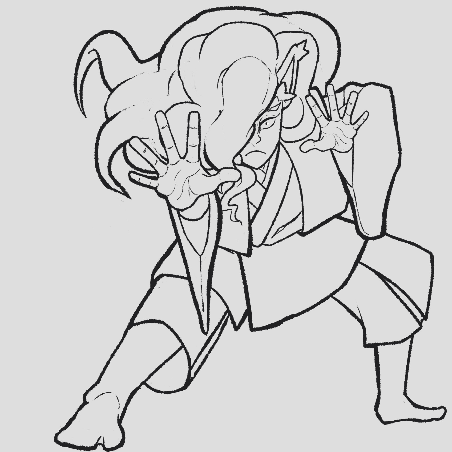 zoroark coloring page